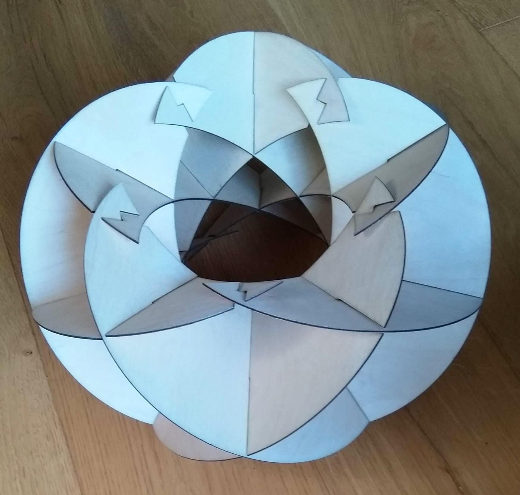 Torus Light Shade - Laser Cut : 8 Steps (with Pictures) - Instructables