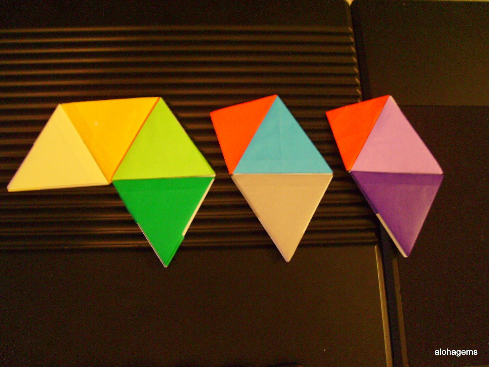 Origami of Platonic Solids: Octahedron : 8 Steps (with Pictures ...