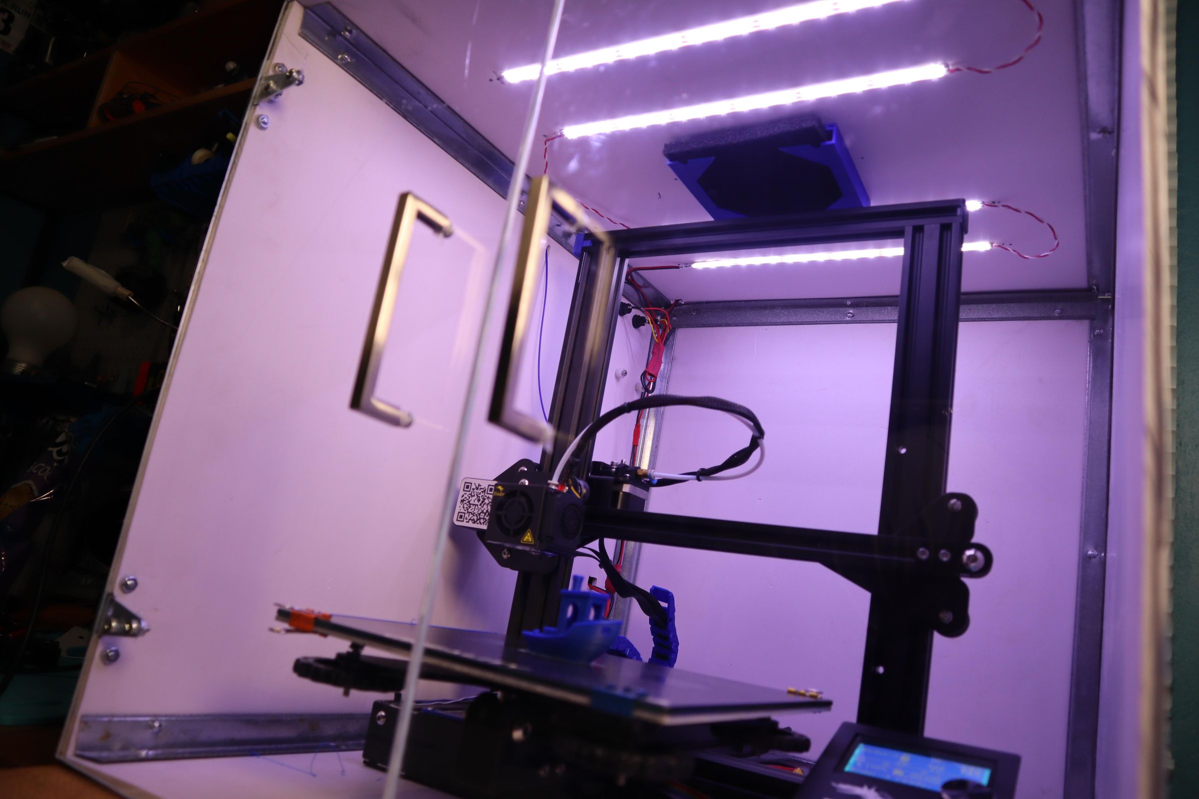 Cheap DIY 3D Printer Enclosure | Ender 3 : 10 Steps (with Pictures ...