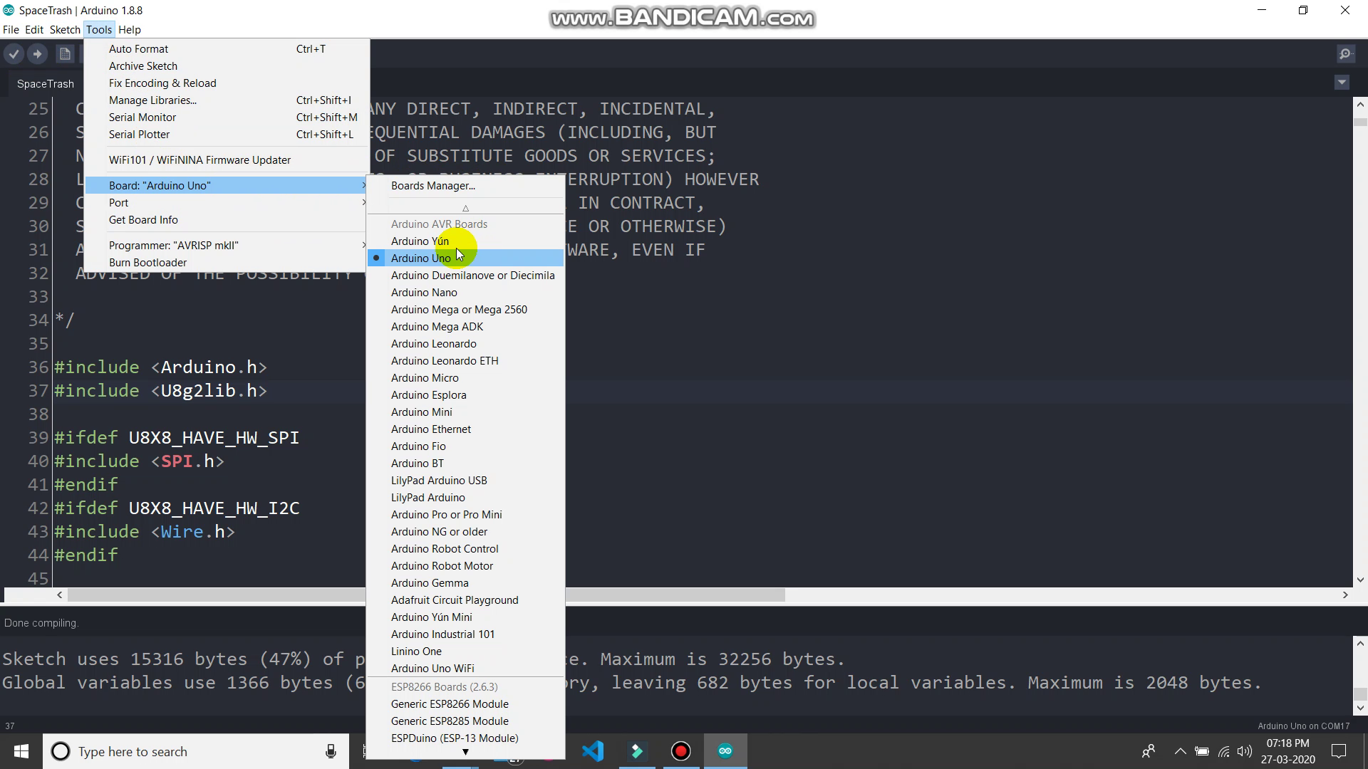 Space Trash Game Using Arduino and OLED Display : 6 Steps (with ...