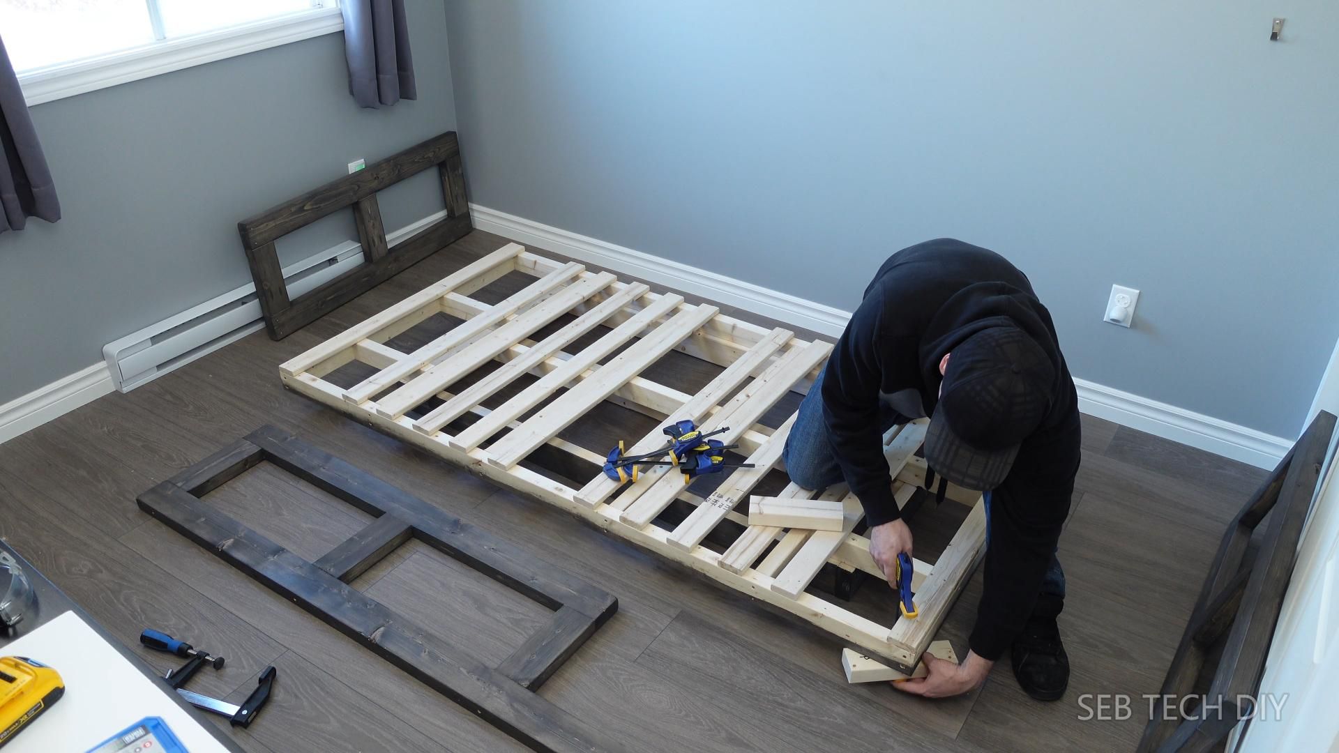 DIY Floating Bed Frame : 14 Steps (with Pictures) - Instructables