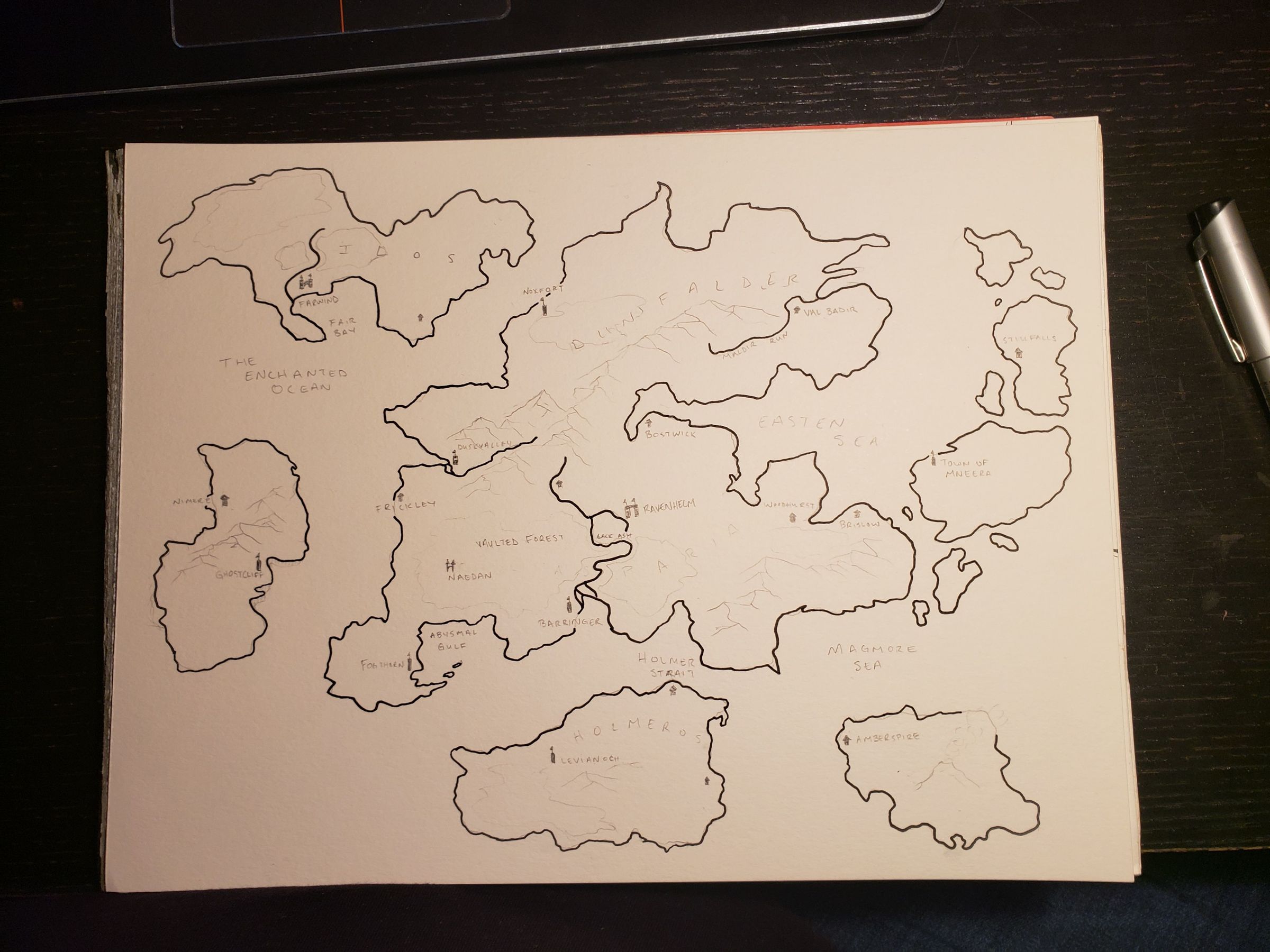Draw Your Own Fantasy Maps : 11 Steps (with Pictures) - Instructables