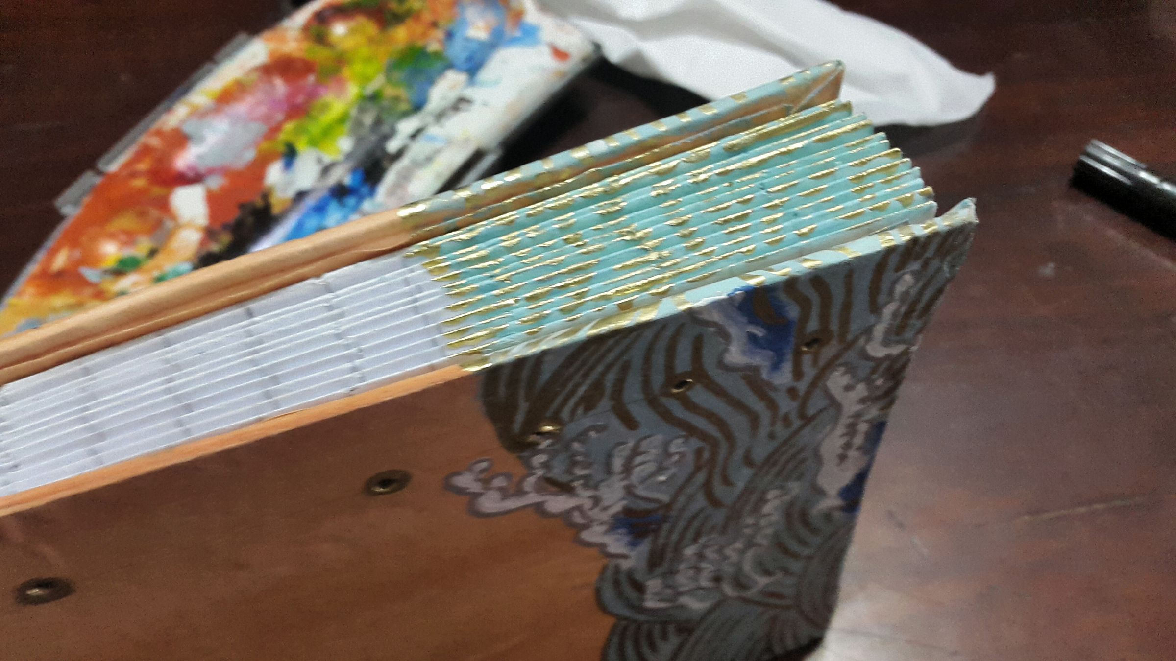 DIY Coptic Stitch Bound Notebook : 9 Steps (with Pictures) - Instructables