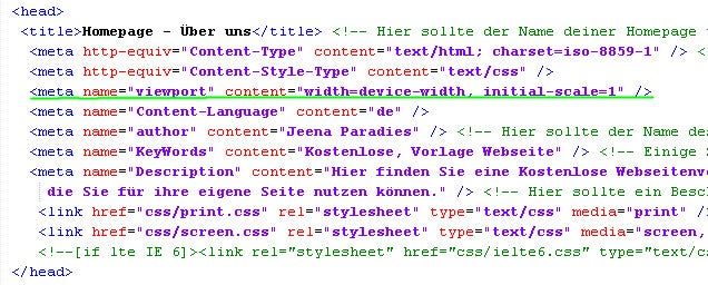 Make Your HTML-Website Suitable for Mobile Devices : 8 Steps ...