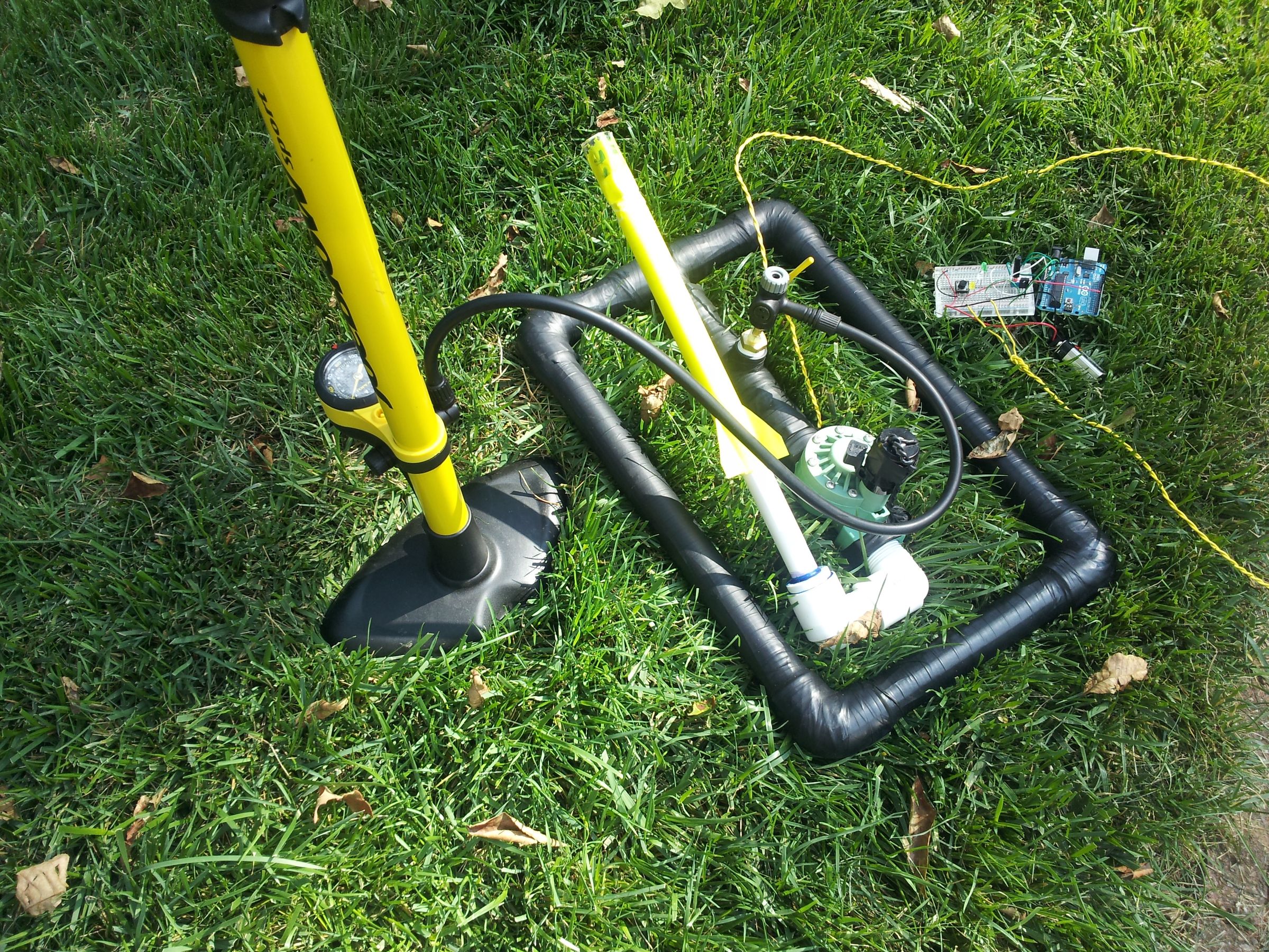Compressed Air Rocket Launcher : 9 Steps - Instructables