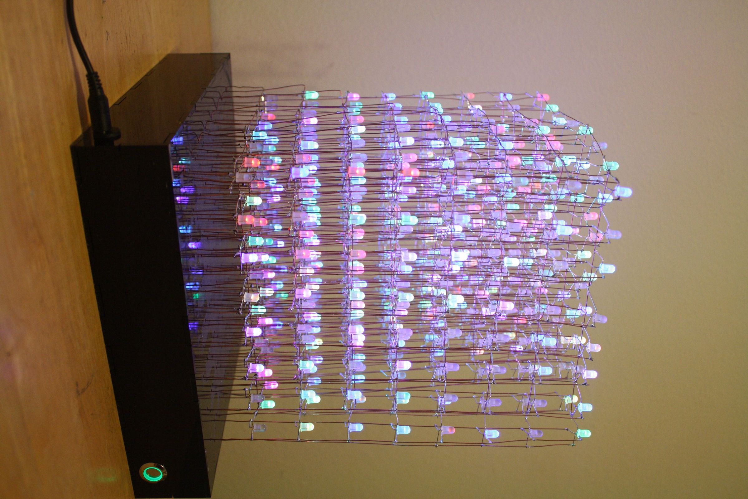 RGB 8x8x8 LED Cube : 9 Steps (with Pictures) - Instructables