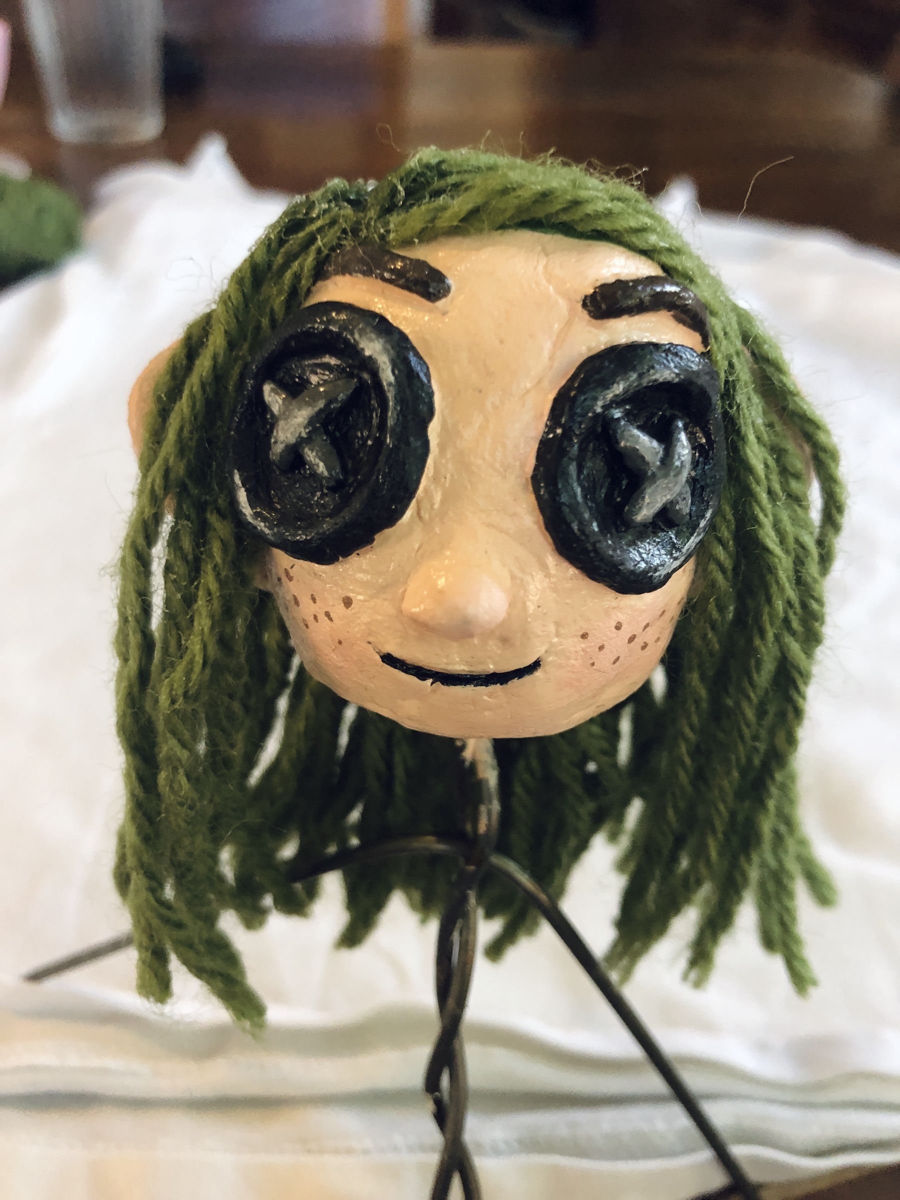 Coraline "Mini Me" Doll DIY : 7 Steps (with Pictures) - Instructables