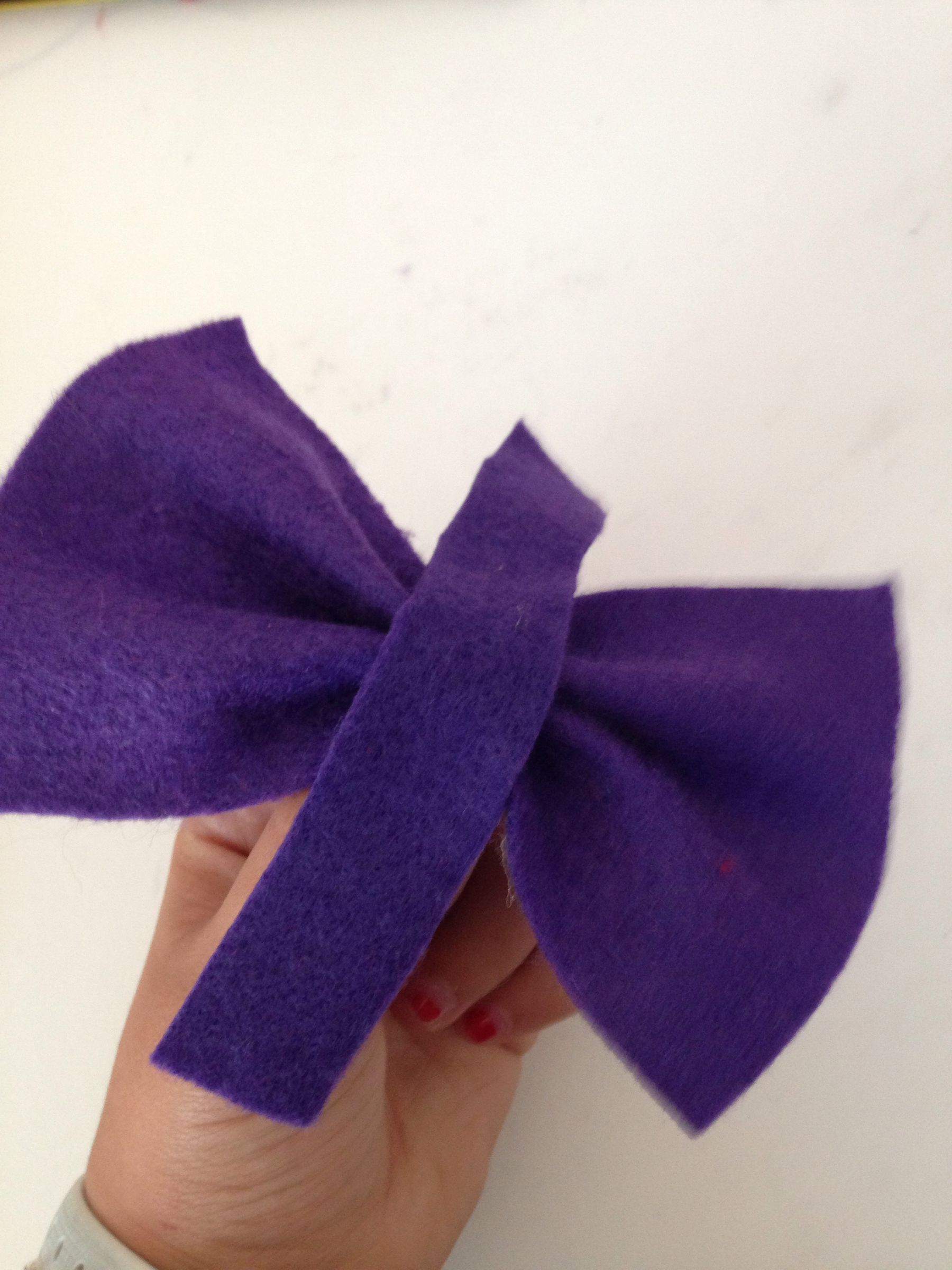 How to Make a Felt Bow : 6 Steps - Instructables
