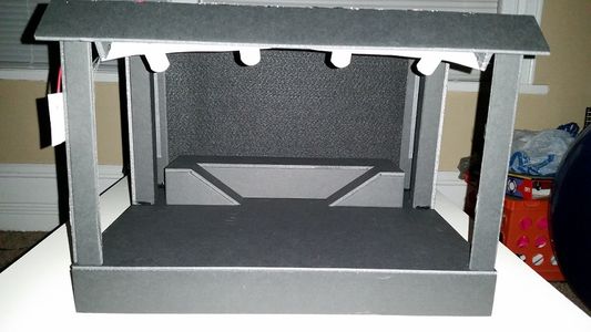 Mini Concert Stage With Lights for Lego Minifigures : 8 Steps ...