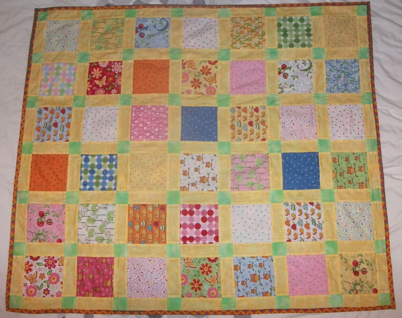 Charm Pack Baby Quilt : 12 Steps (with Pictures) - Instructables
