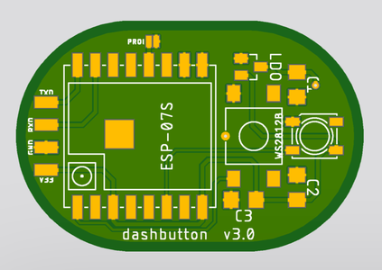DIY Dashbutton for the Internet of Things : 6 Steps (with Pictures) - Instructables