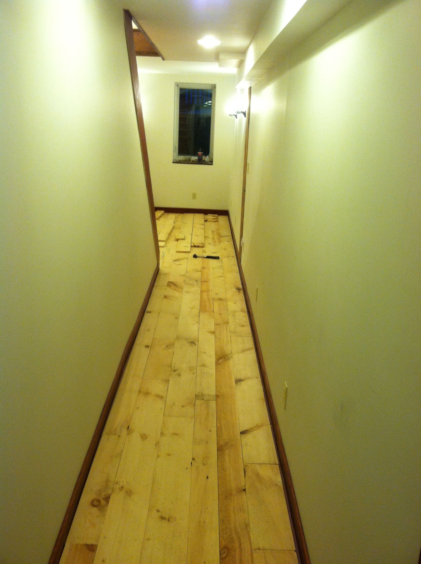 Wide Plank Floor DIY: Rough Cut to Tongue and Groove : 10 Steps (with ...