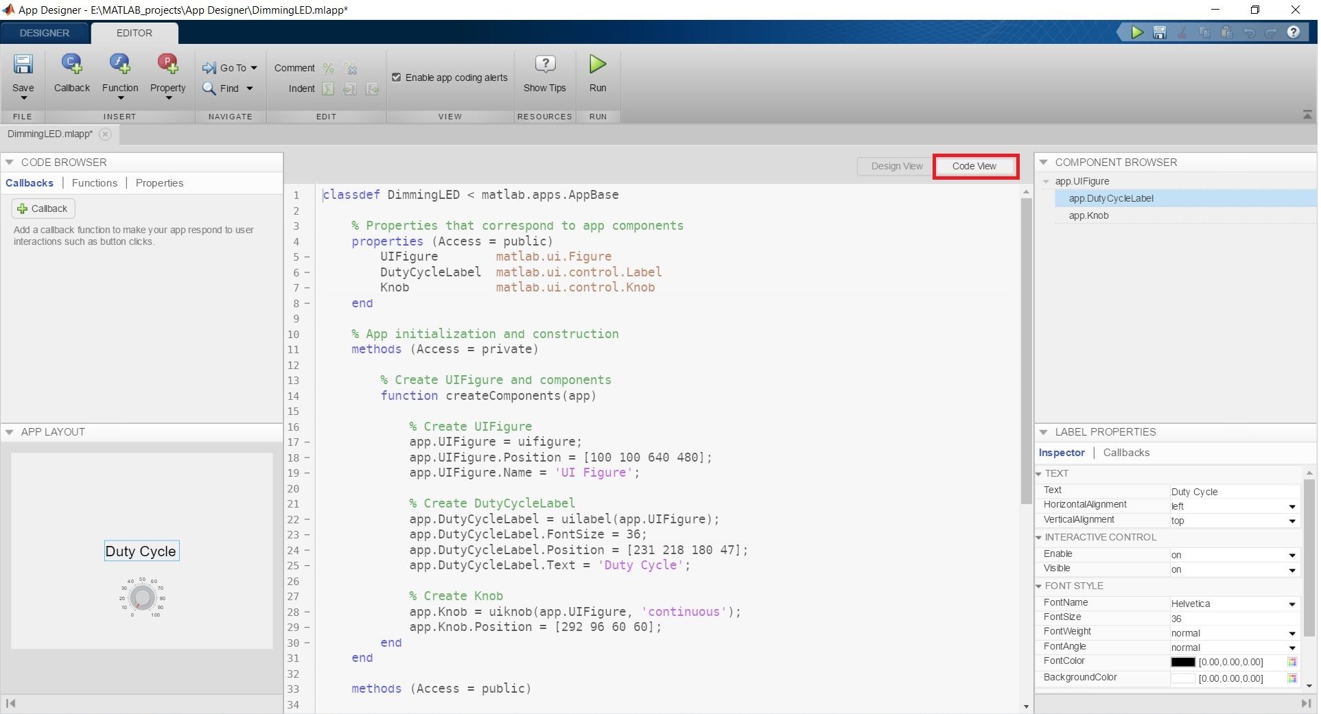Matlab App Designer Code Examples - Matlab App Designer Tutorial 1 ...