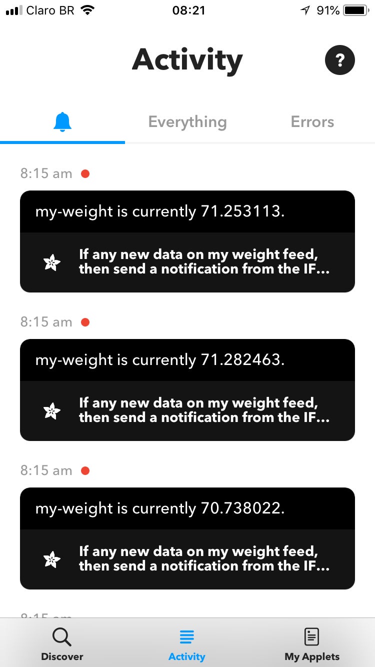 Wi Fi Smart Scale With Esp8266 Arduino Ide And Ifttt 18 Steps With Pictures 