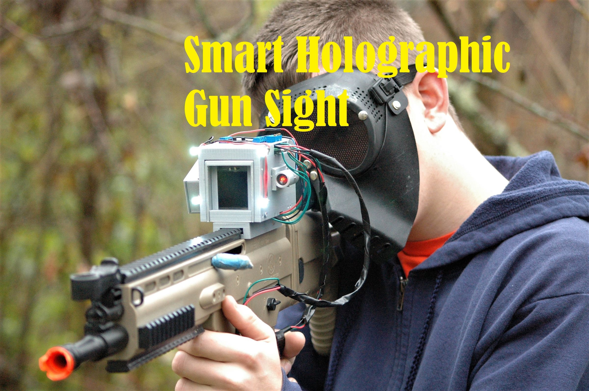 Smart Holographic Gun Sight With Arduino : 8 Steps - Instructables