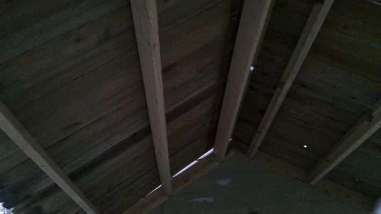 Build a Roof With Reclaimed Cedar Fence Panels : 6 Steps - Instructables