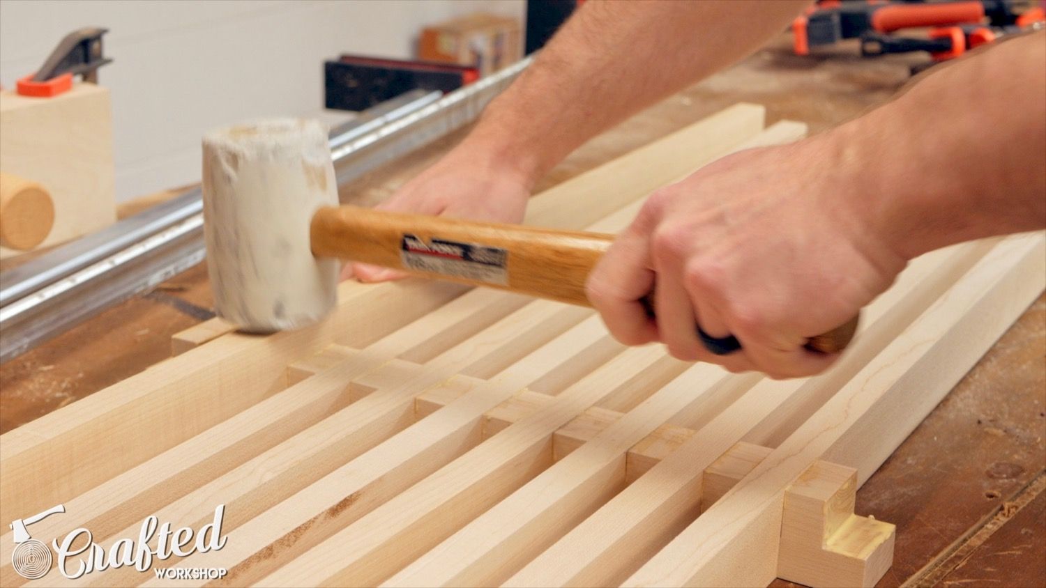 DIY Mid-Century Modern Slatted Bench : 13 Steps (with Pictures ...