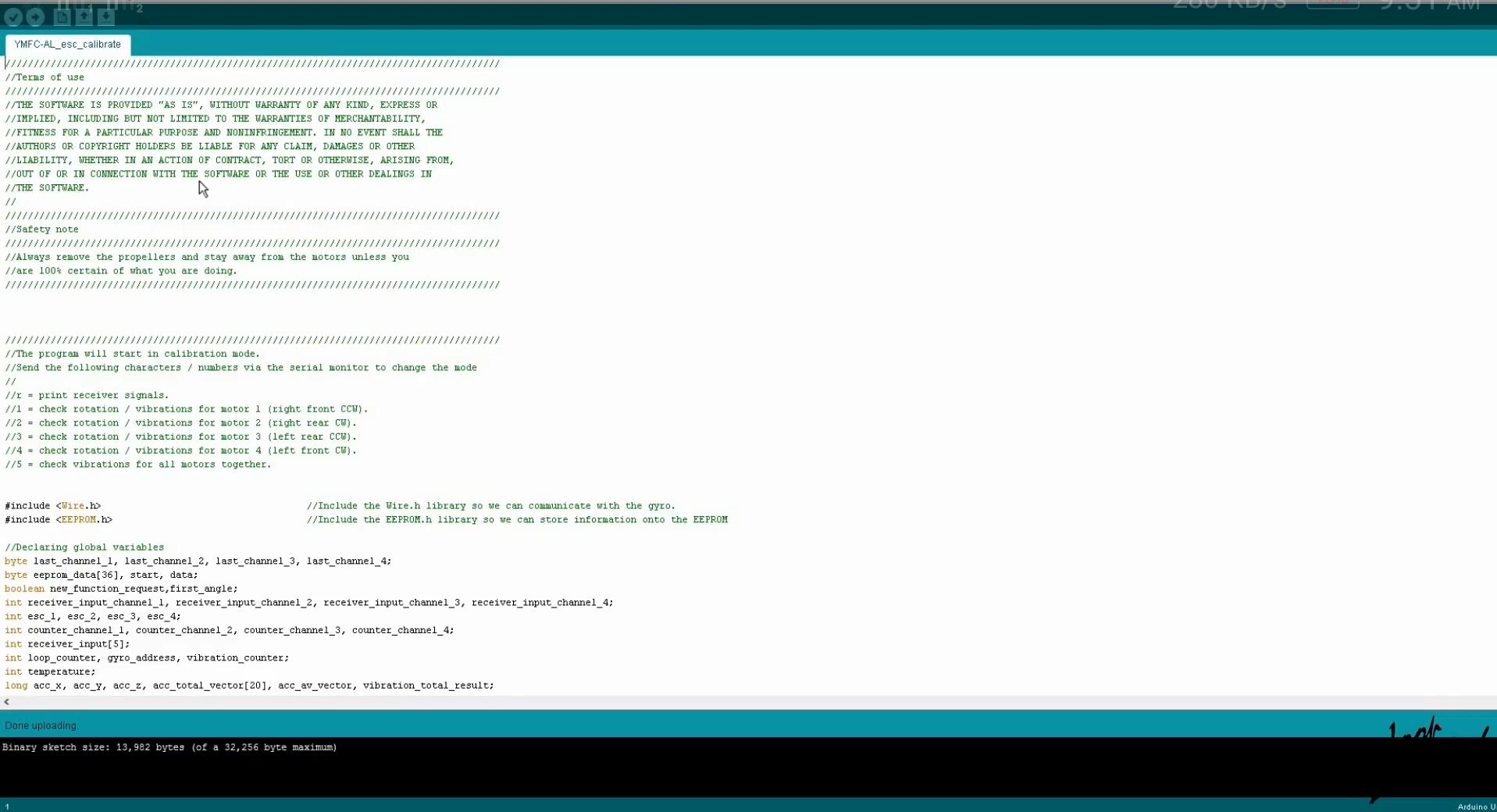 How to Make a Drone Using Arduino UNO | Make a Quadcopter Using ...