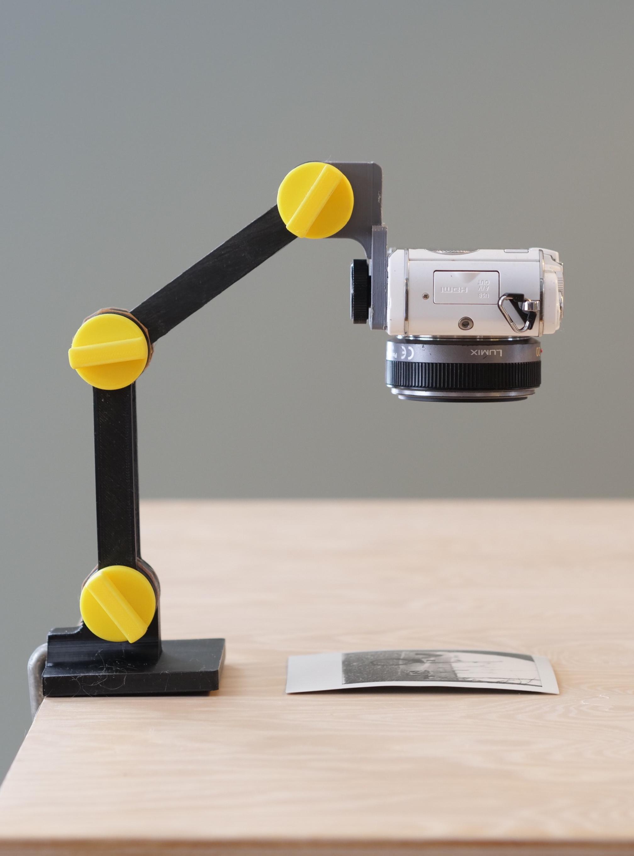 3d-printed, Modular Camera Stand for Photo and Video : 8 Steps (with ...
