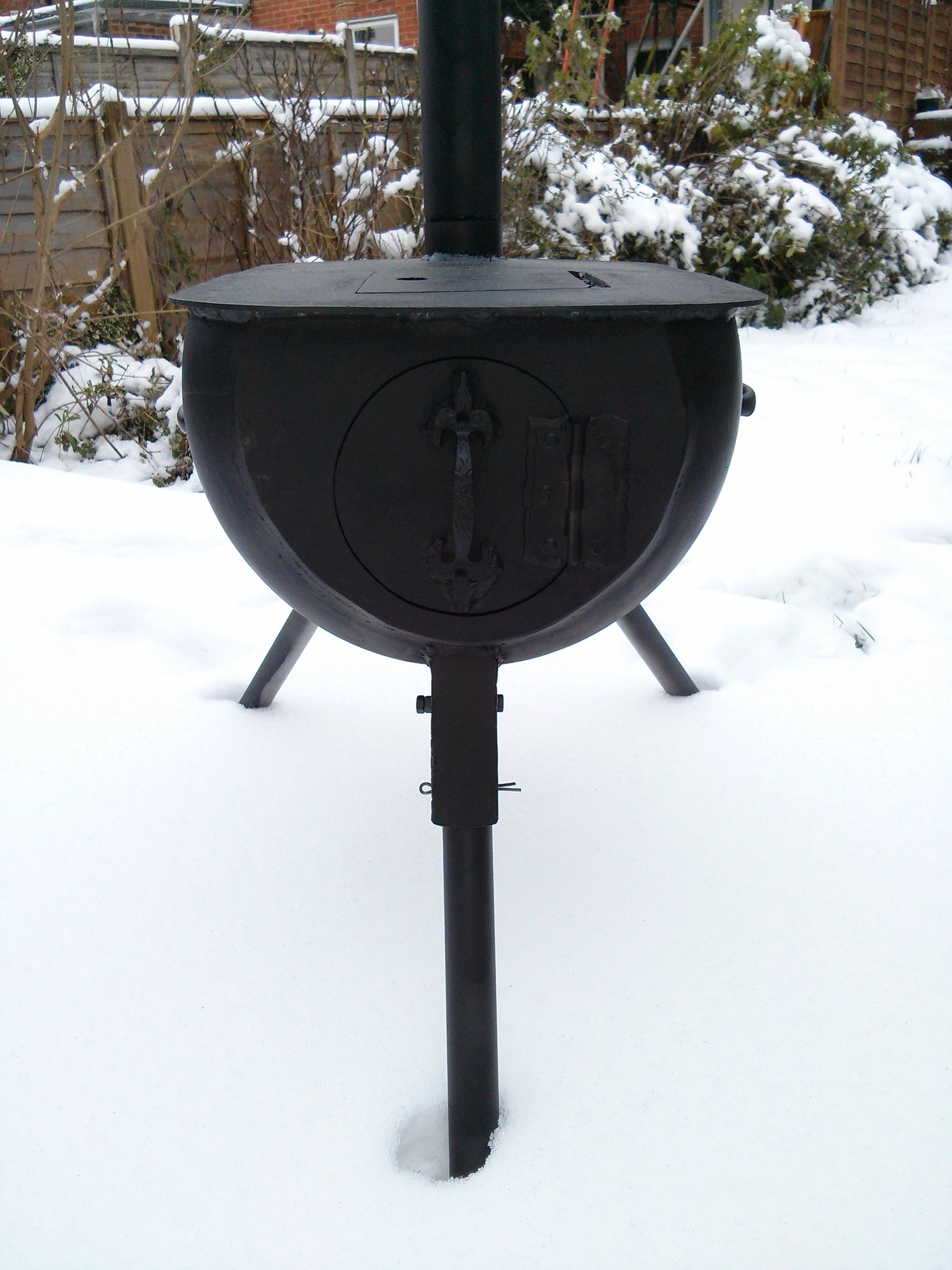 Make a Frontier Stove From a Gas Bottle : 22 Steps (with Pictures ...