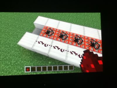 Minecraft Tutorial: Redstone Cannon : 16 Steps - Instructables