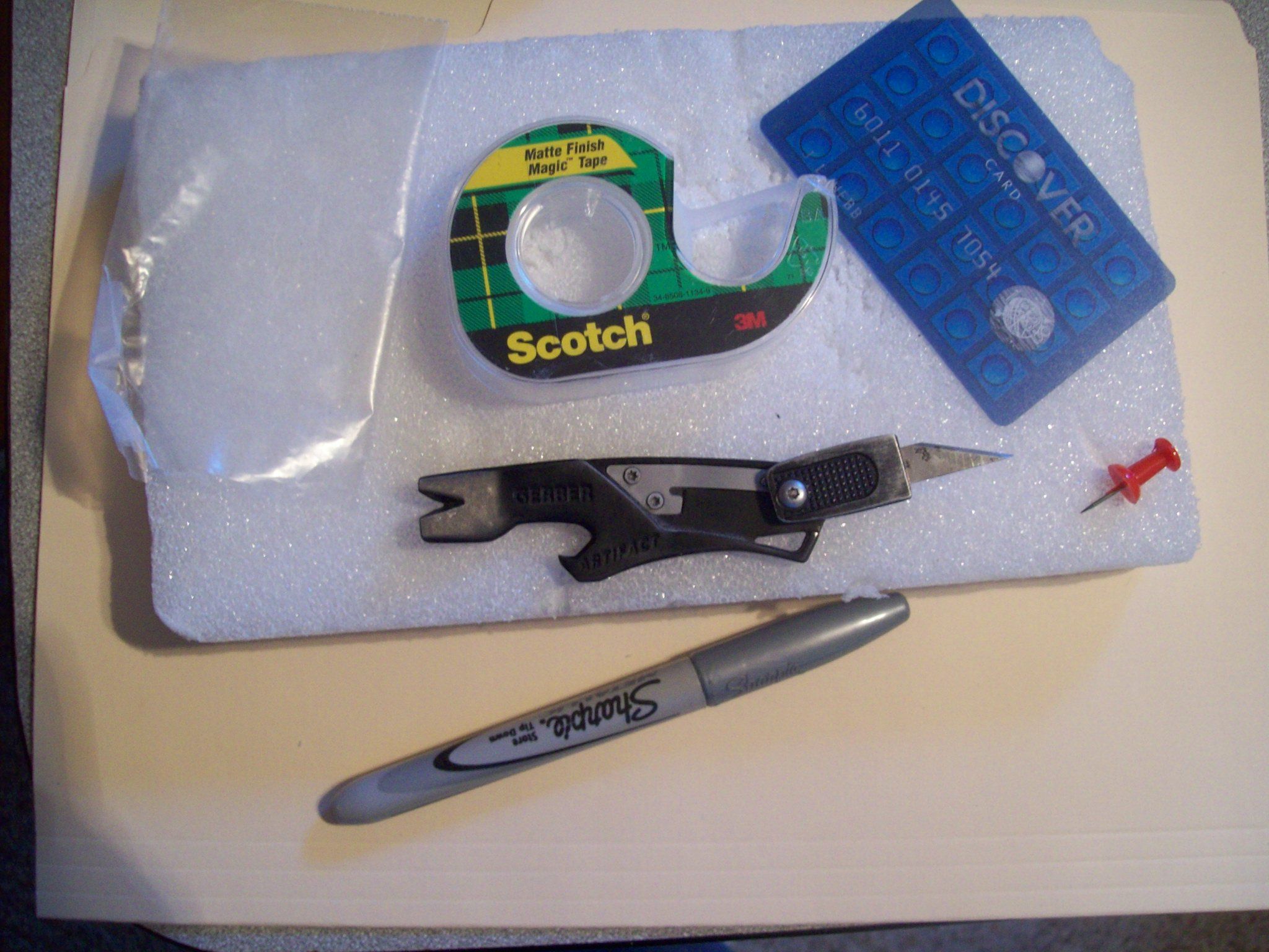 Pocket Stencil With a Credit Card : 8 Steps - Instructables