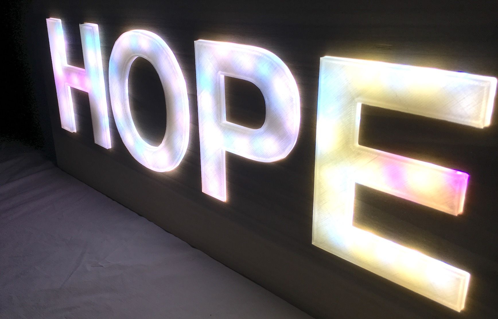 Backlit Signs With LED Light Strips : 8 Steps - Instructables