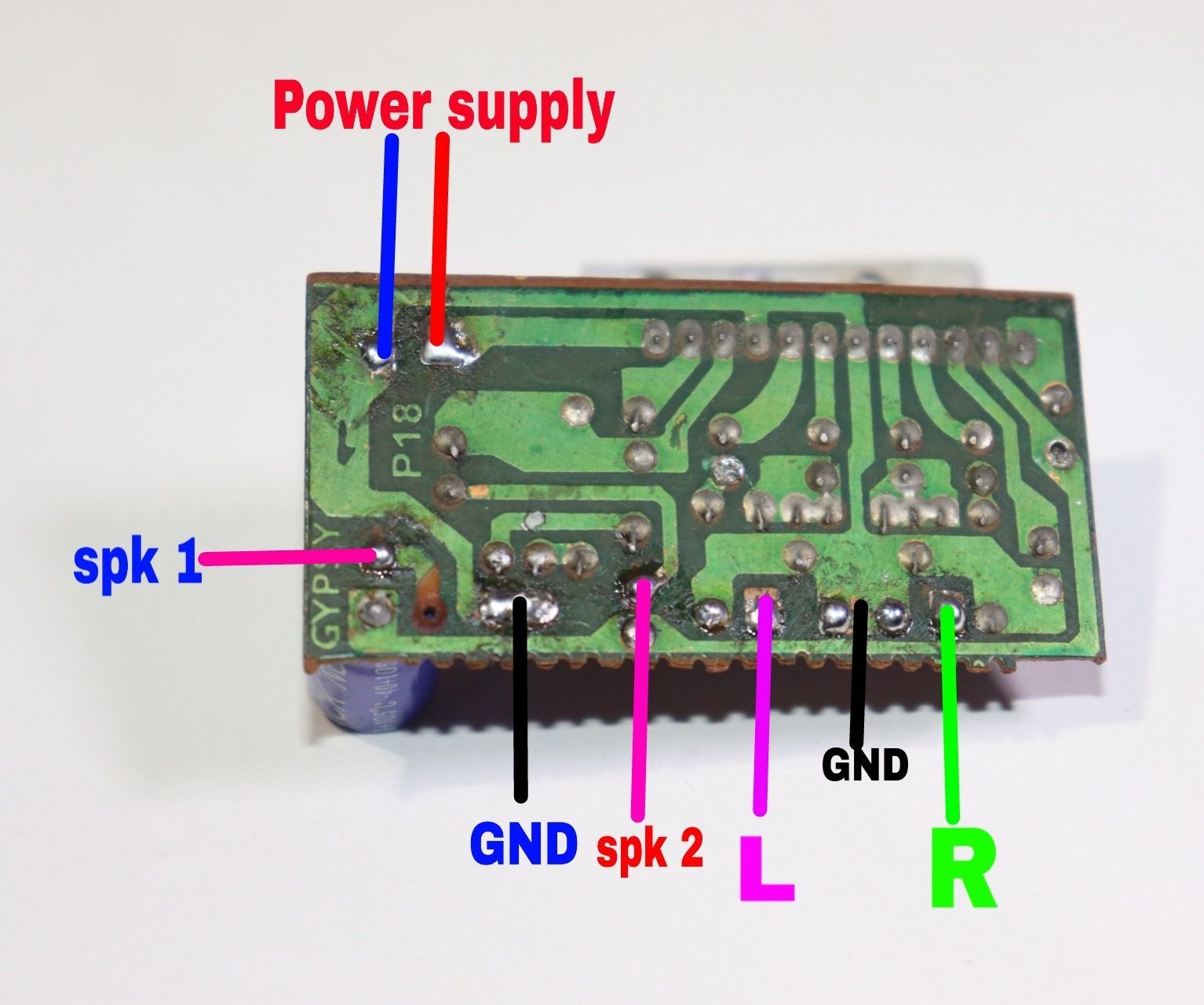 6283 IC Double Channel Amplifier Board Wiring : 7 Steps - Instructables