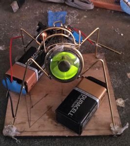 Circuit Sculpture Based on an EM34 Tuning Indicator Tube : 4 Steps ...