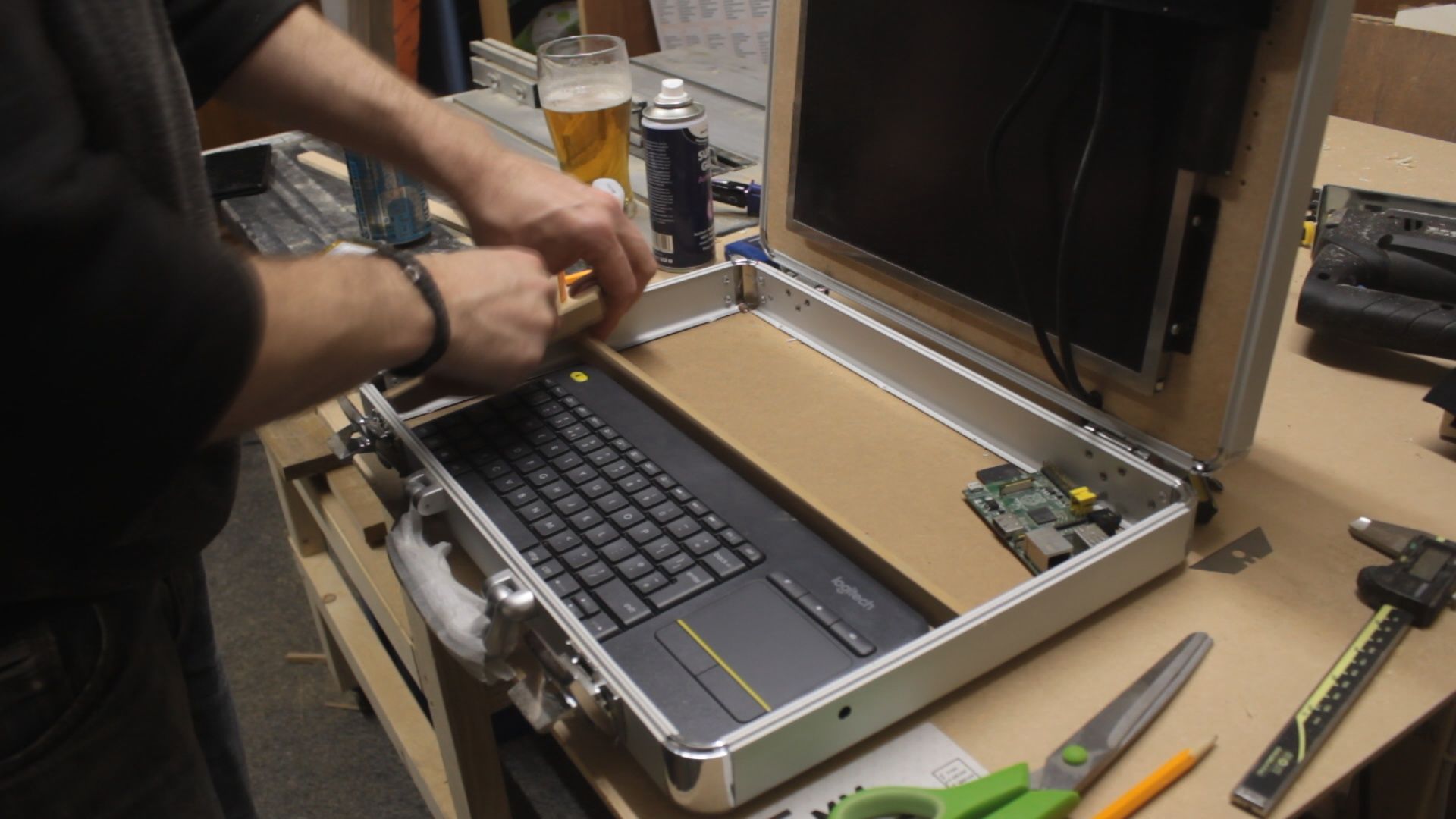 Briefcase Computer With Raspberry Pi : 13 Steps - Instructables