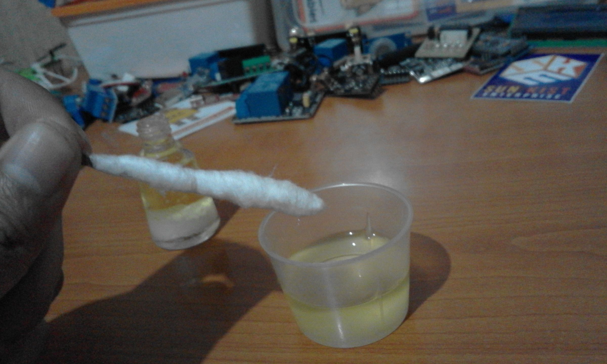 Cooking Oil Powered Lamp : 9 Steps (with Pictures) - Instructables