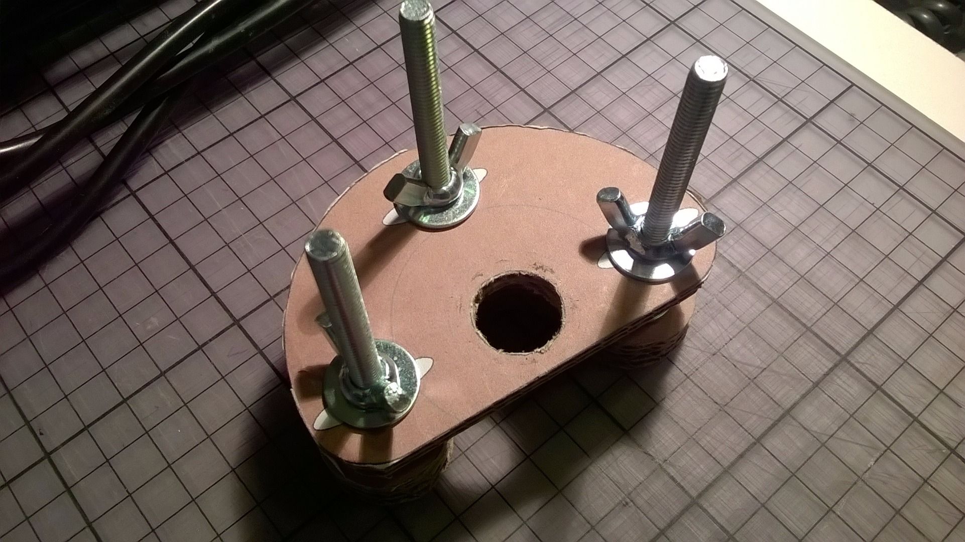 Wooden Precision Mini Router Base for Rotary Tool (with Cardboard ...