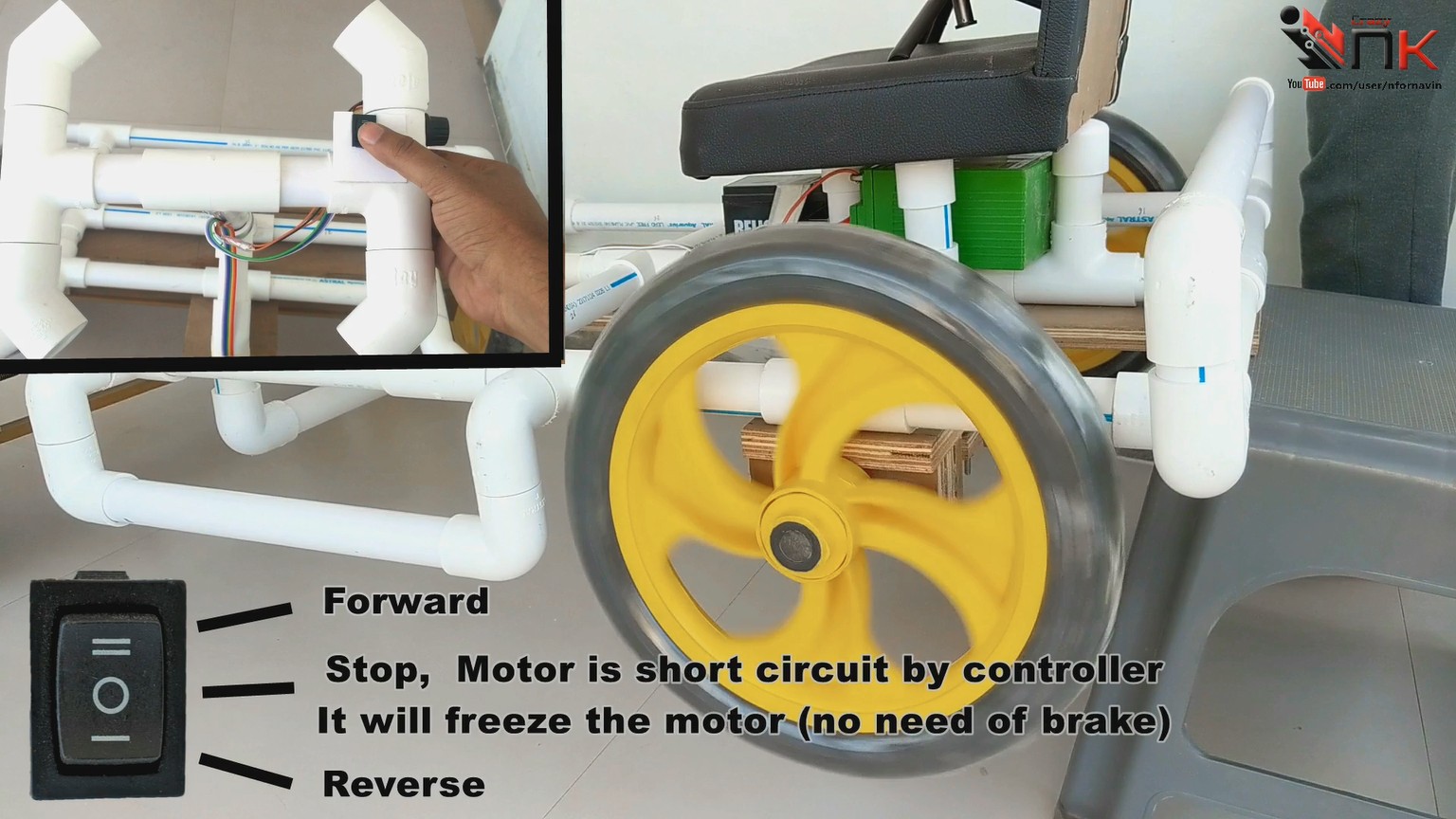 How to Make a Go Kart / Electric Car Using PVC Pipe at Home : 7 Steps ...