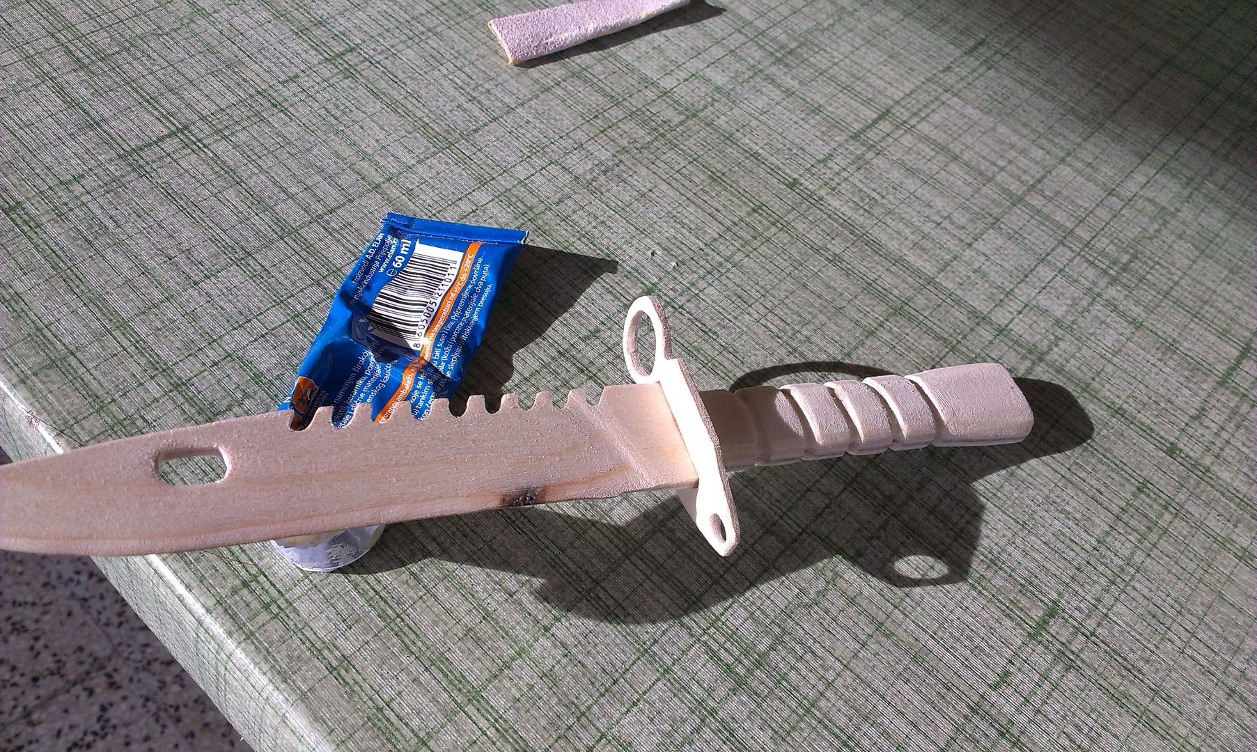 Wooden M9 Bayonet : 5 Steps - Instructables