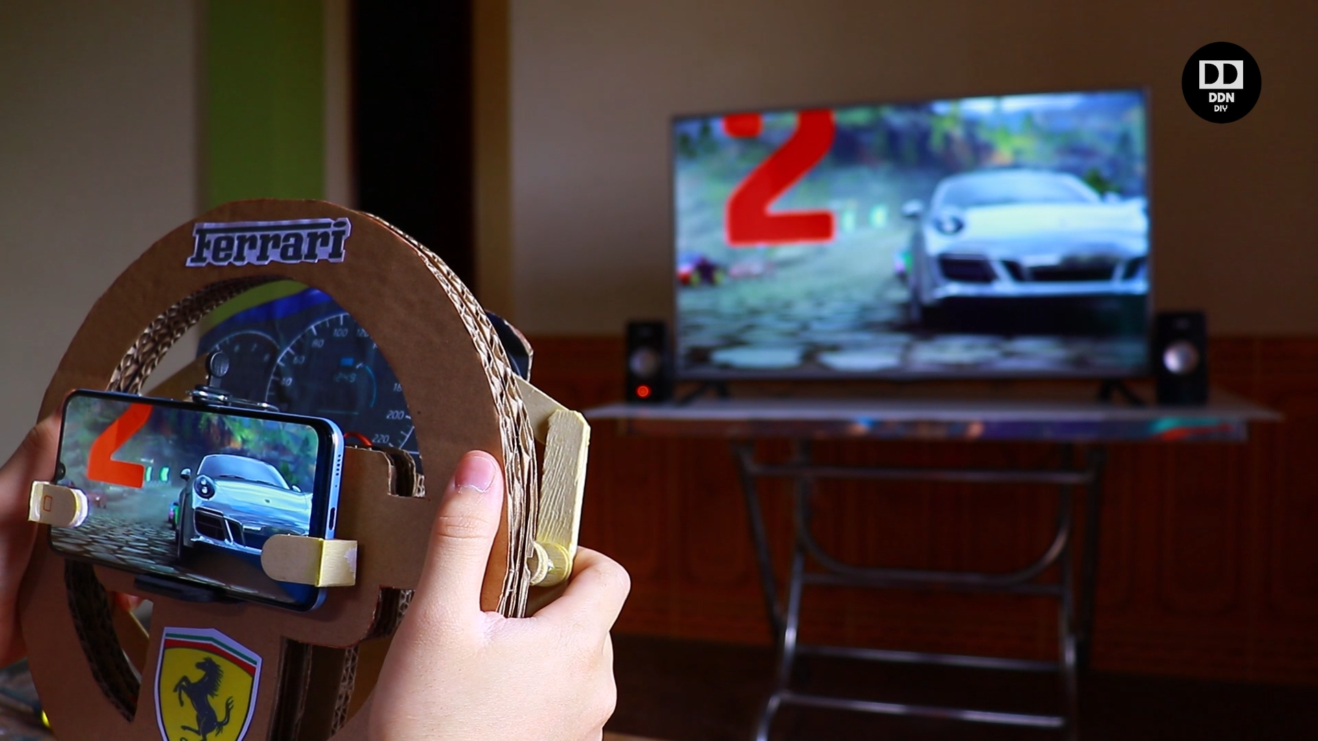 Make Gaming Steering Wheel(Have Buttons) : 16 Steps (with Pictures ...