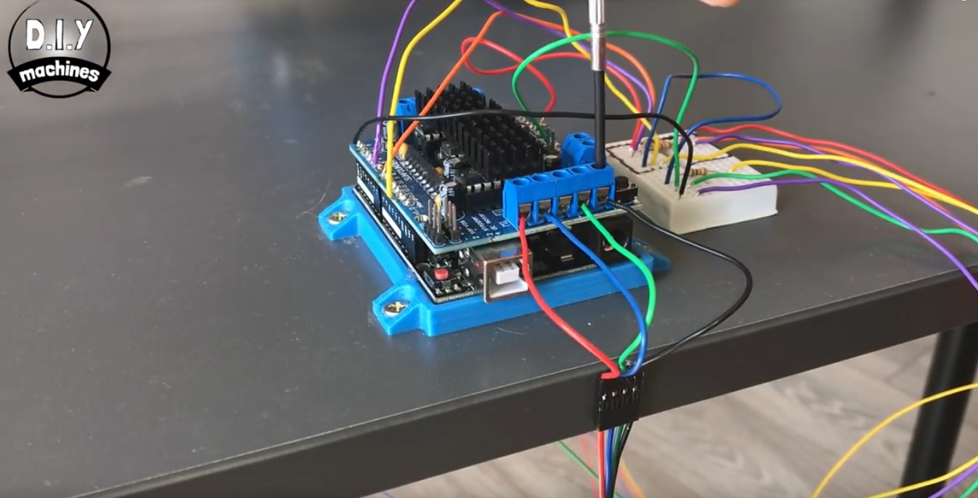 Arduino Robotic Bartender - 3D Printable & Bluetooth : 32 Steps (with ...