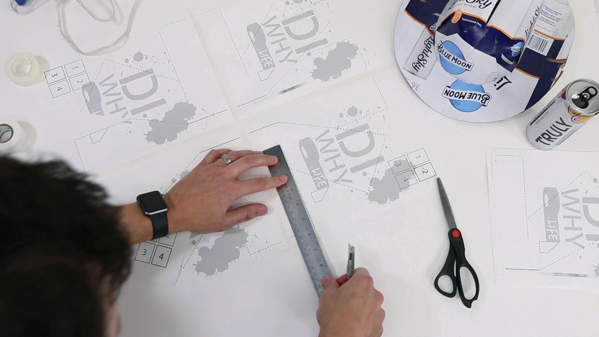 Beer Box Cardboard Cowboy Hat : 13 Steps (with Pictures) - Instructables