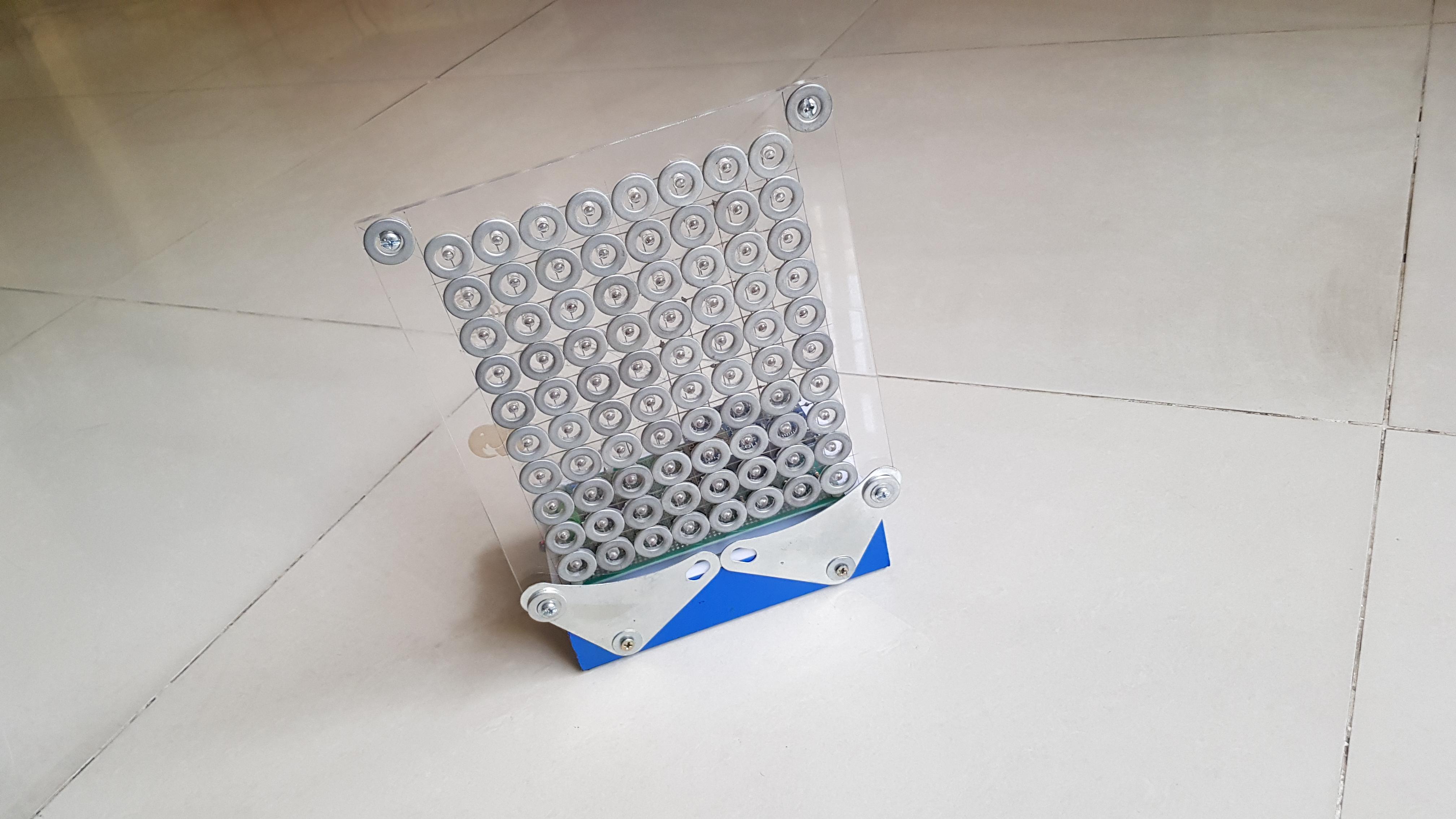 SEE-THROUGH LED MATRIX WITH WASHERS : 6 Steps (with Pictures ...