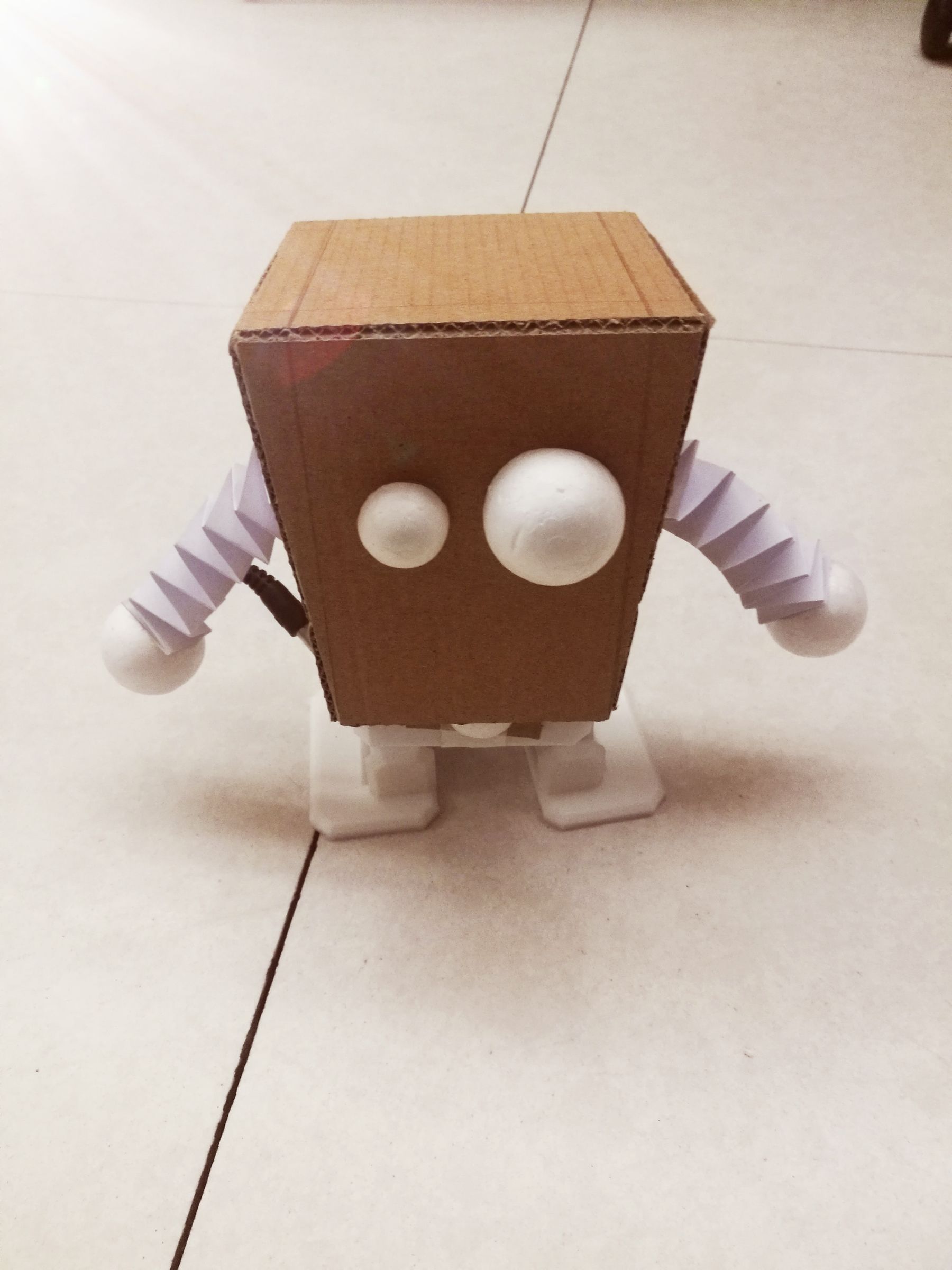 DIY Cardboard Dancing Robot : 9 Steps (with Pictures) - Instructables