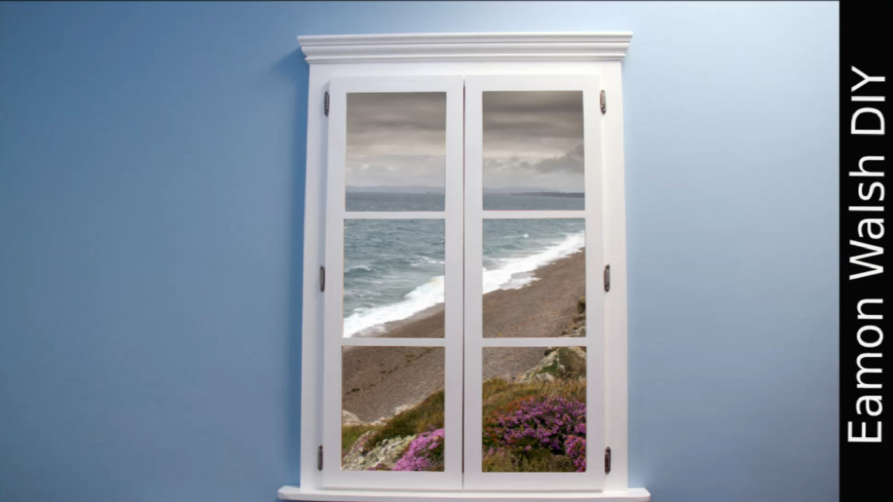 Faux Window With Your Favourite View : 11 Steps (with Pictures ...