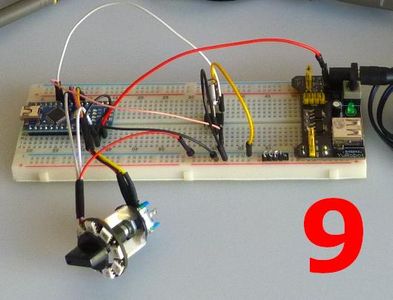 Digital Potentiometer and LED Ring Driven by Arduino : 6 Steps (with ...