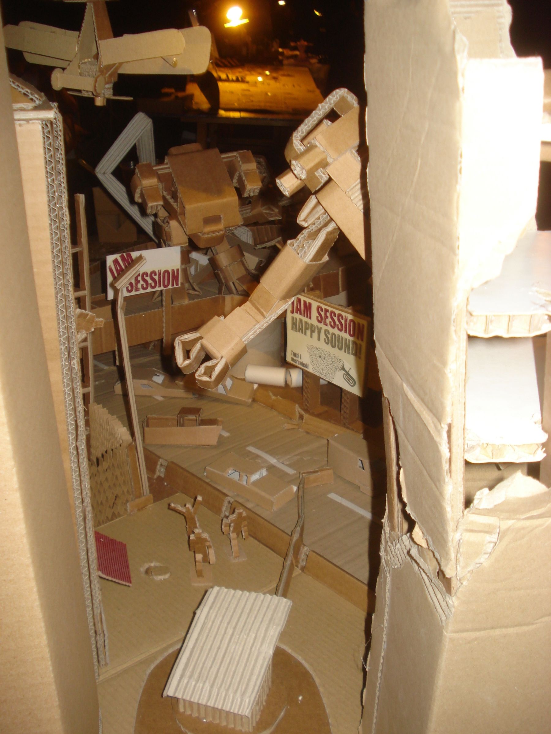 Turning a Cardboard City Into a Warhammer 40K Terrain : 12 Steps (with ...