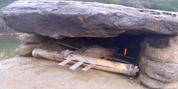 Stone Oven -How to Build / Use Primitive Cooking Technology- : 8 Steps ...