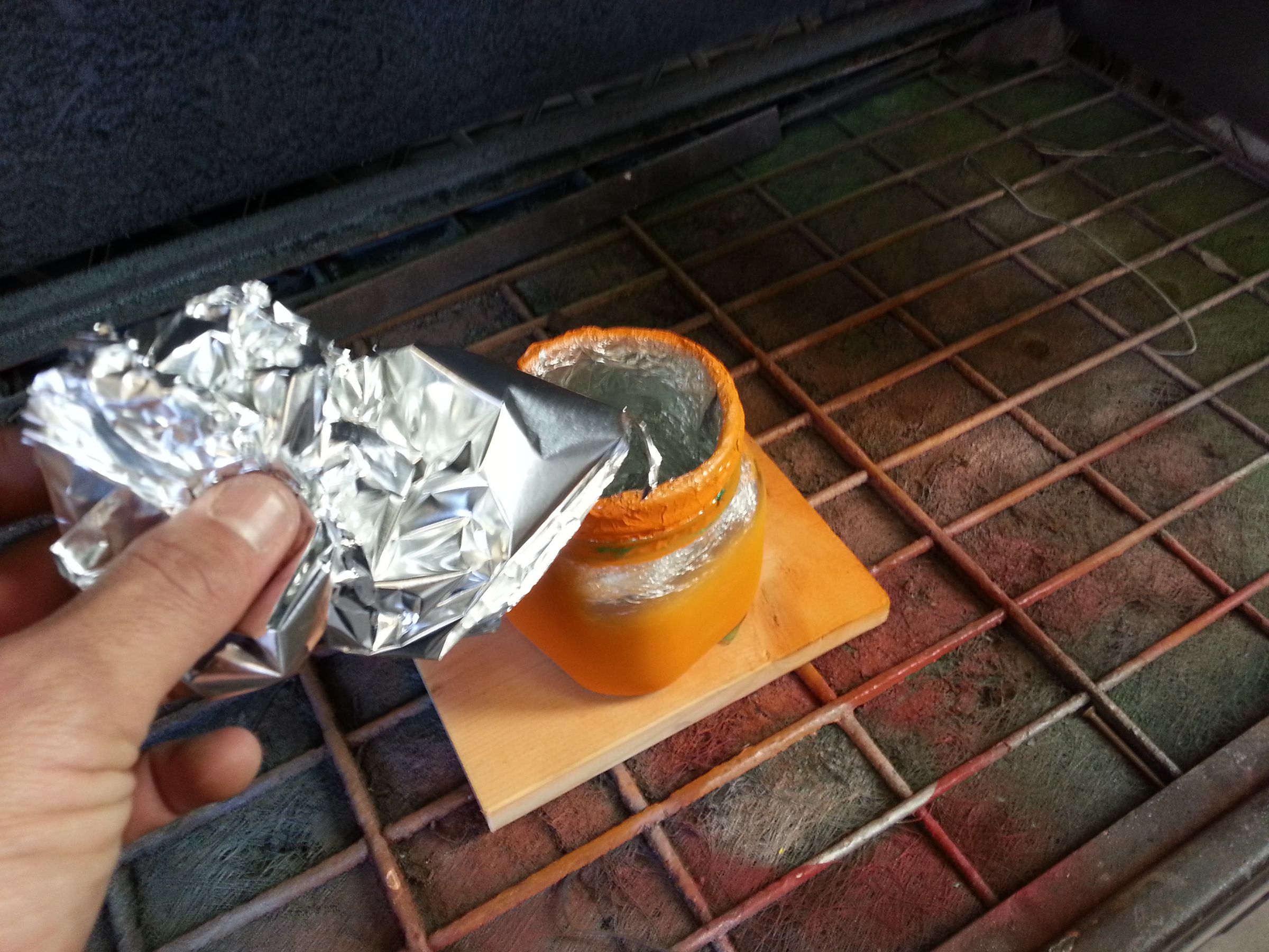 Powder Coating Glass - Glass Container : 7 Steps (with Pictures ...