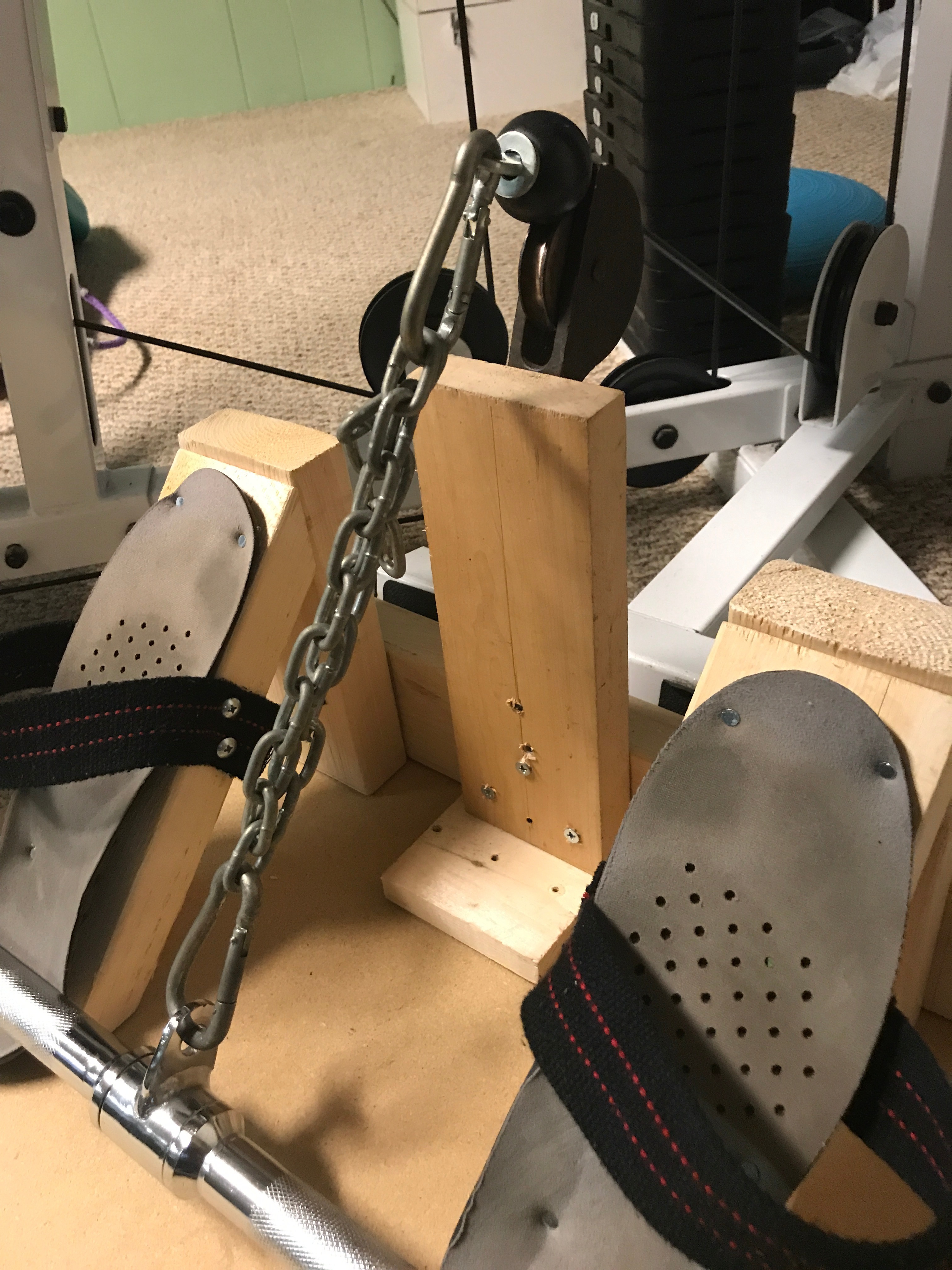 Homemade Rowing Machine : 4 Steps - Instructables