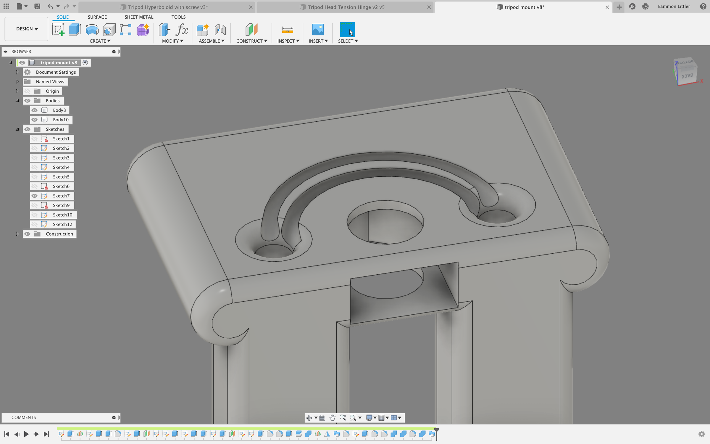 3D Printed Articulated Tripod : 9 Steps (with Pictures) - Instructables