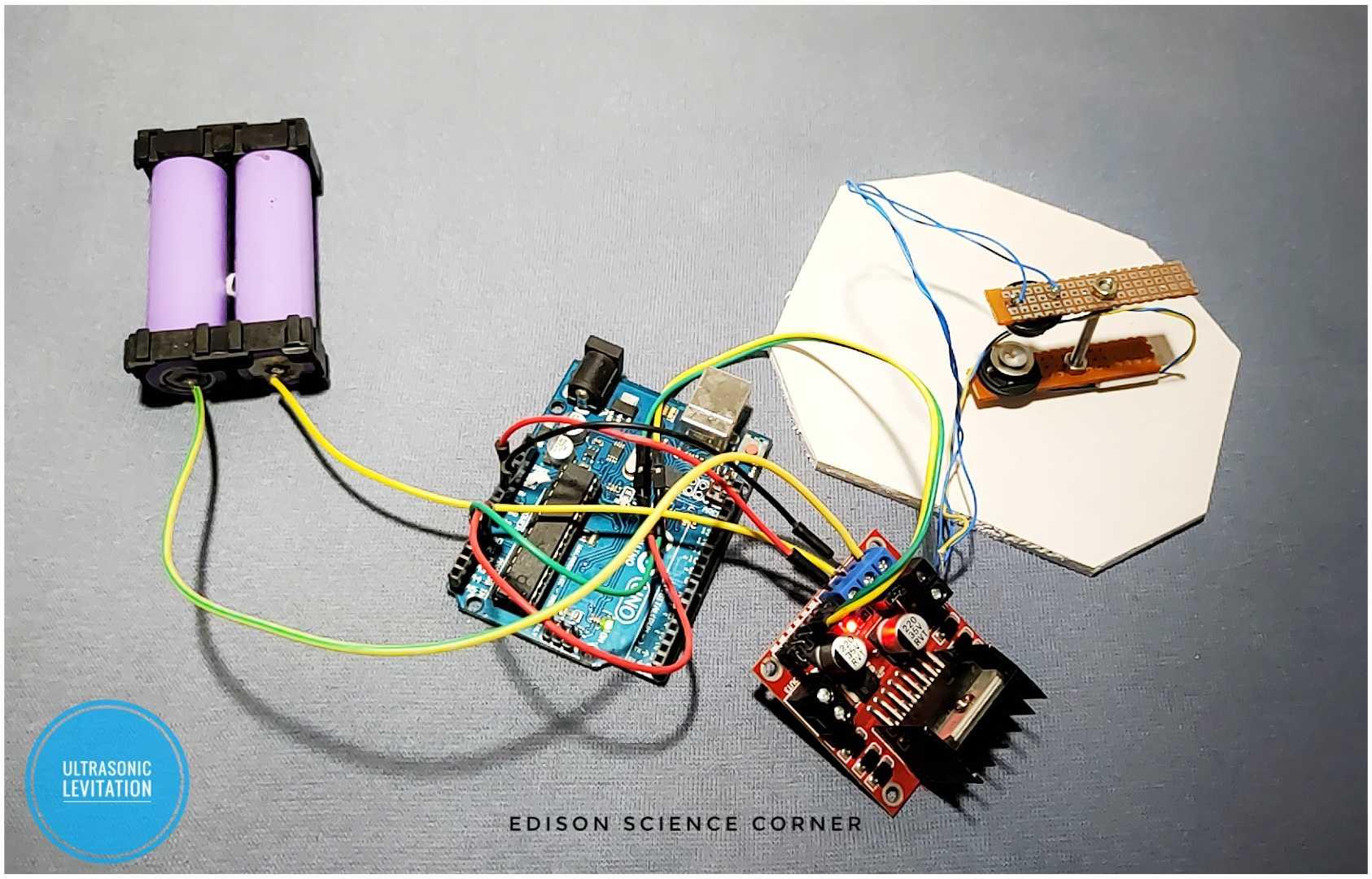 ULTRASONIC LEVITATION Machine Using ARDUINO : 8 Steps (with Pictures ...