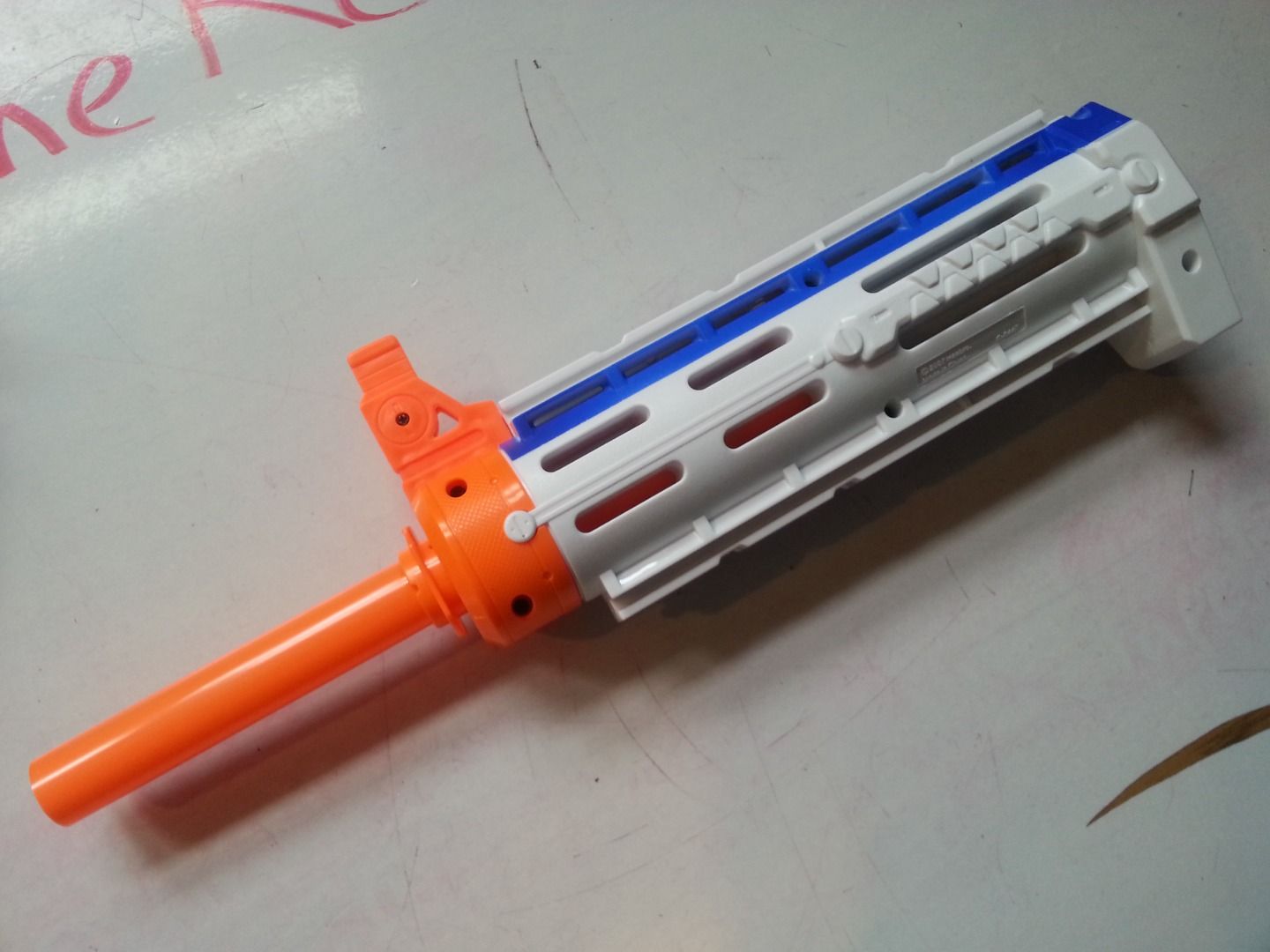 Nerf Retaliator Mod: Air Restrictor Removal and Barrel Extension : 8 ...