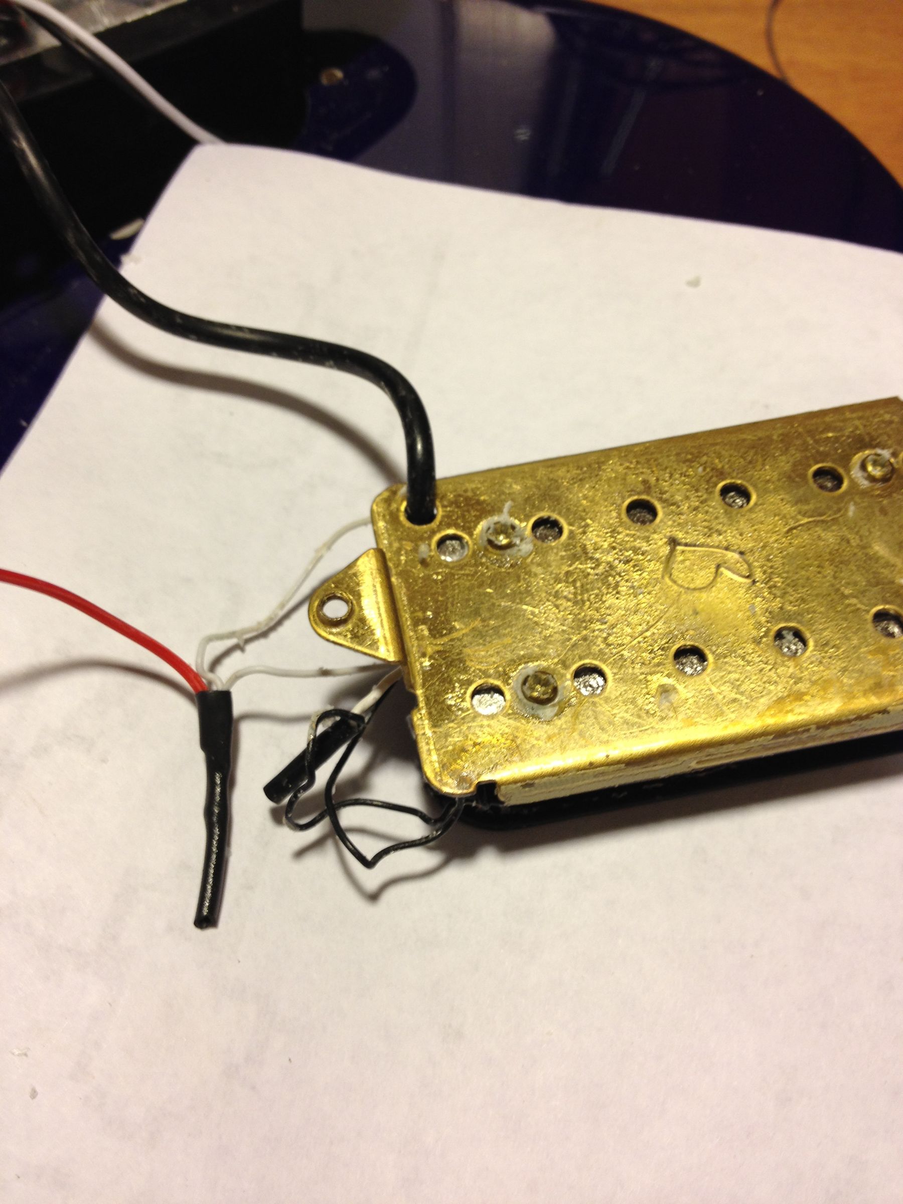 Make Your Guitar's Humbuckers Switchable to Single Coils : 5 Steps ...