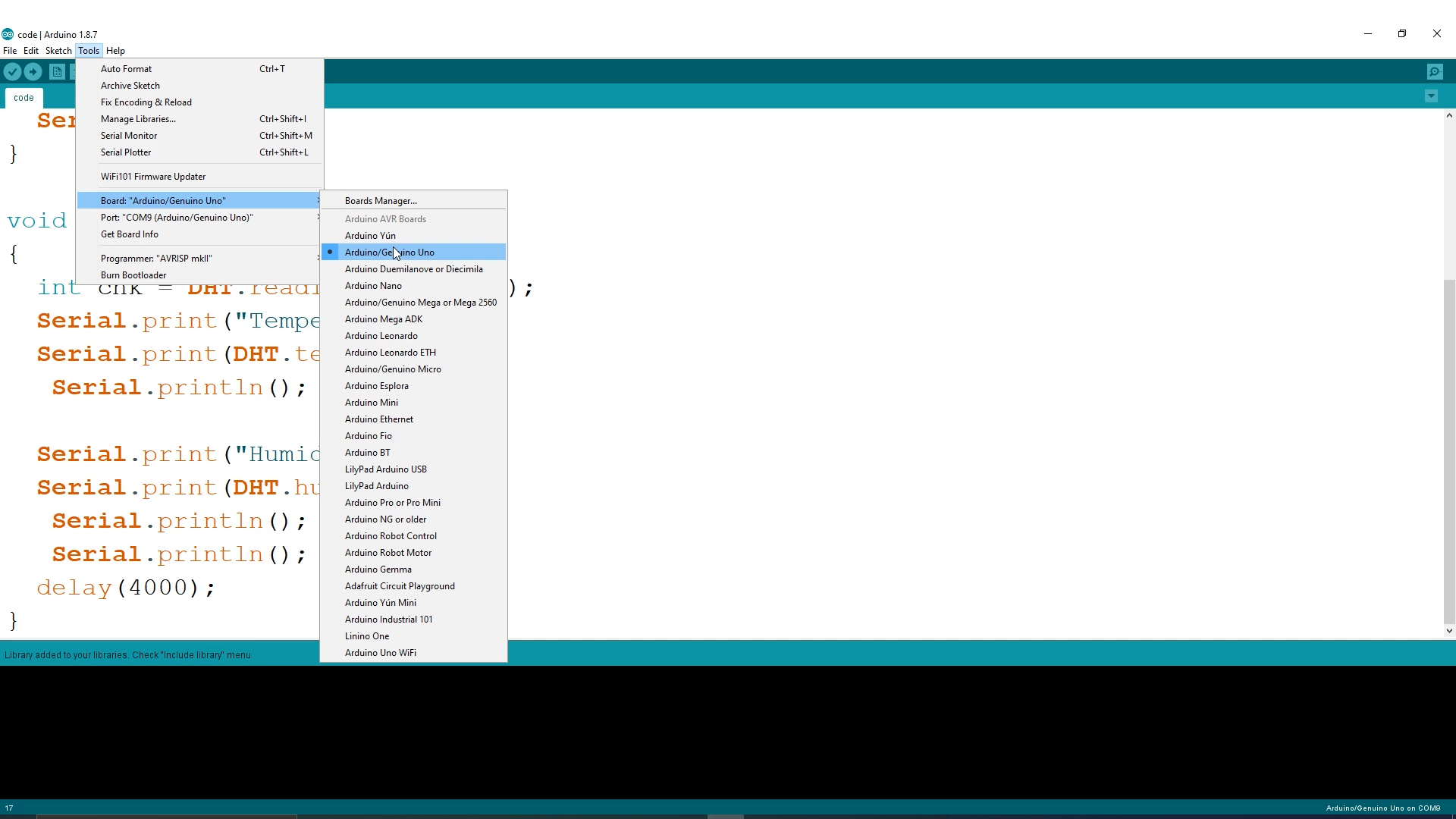 DHT11 Temperature & Humidity Sensor With Arduino : 5 Steps - Instructables